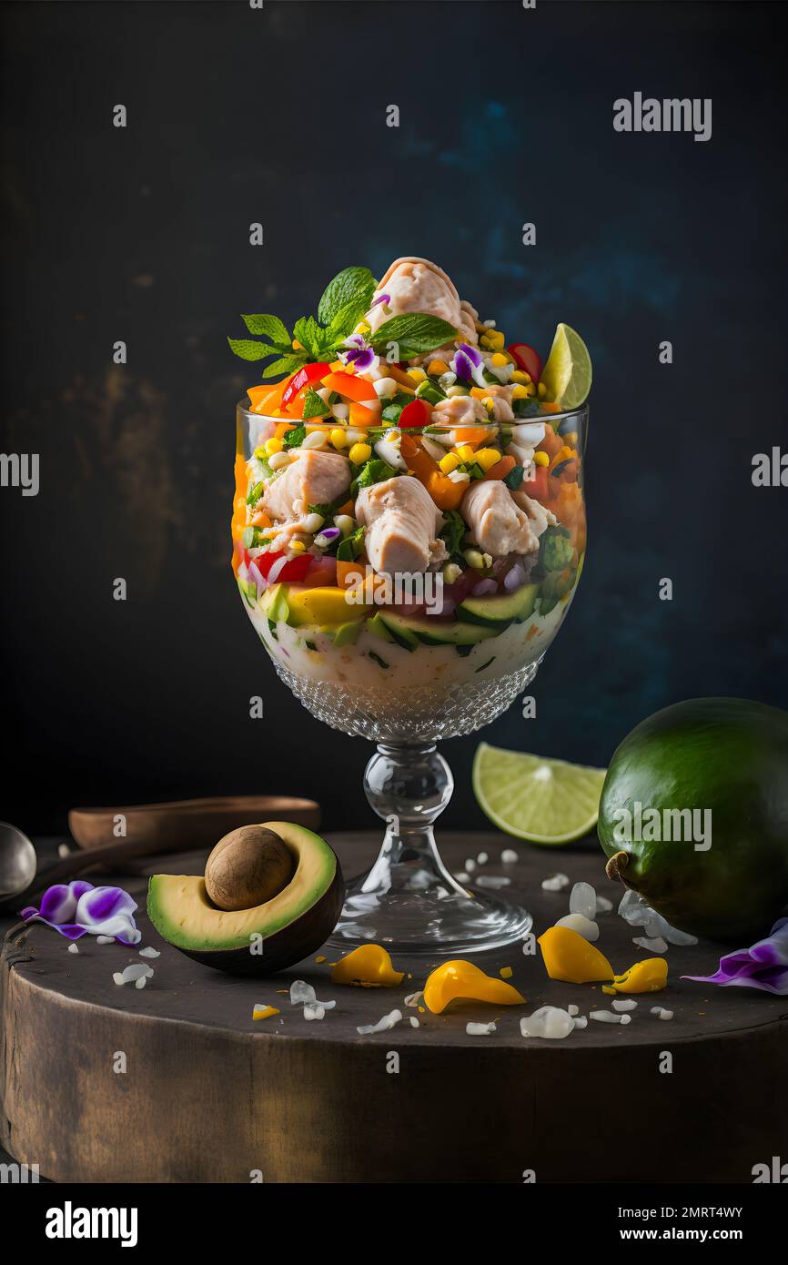 Ceviche food photography collection. High-quality images showcase this ...
