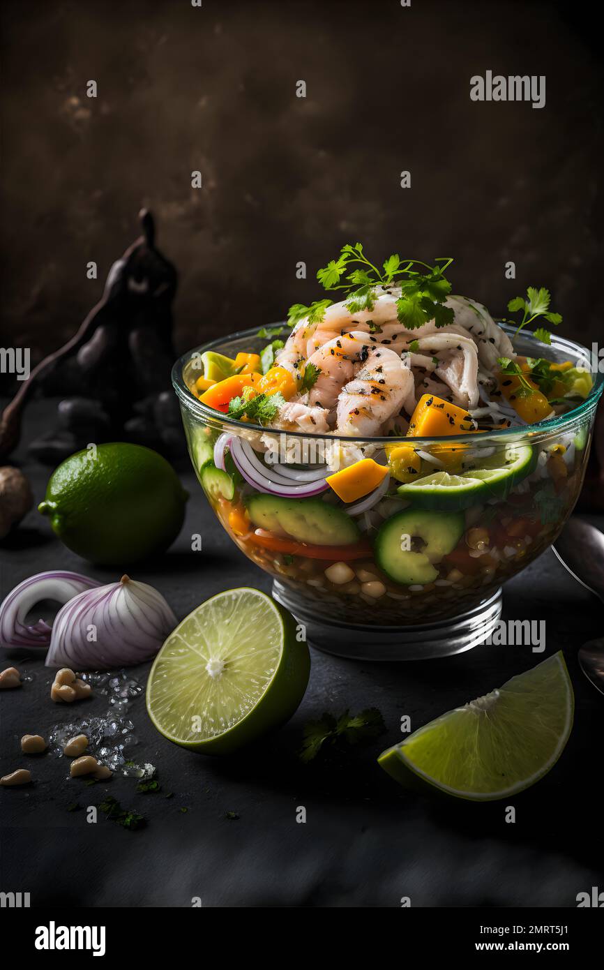 Ceviche food photography collection. High-quality images showcase this ...