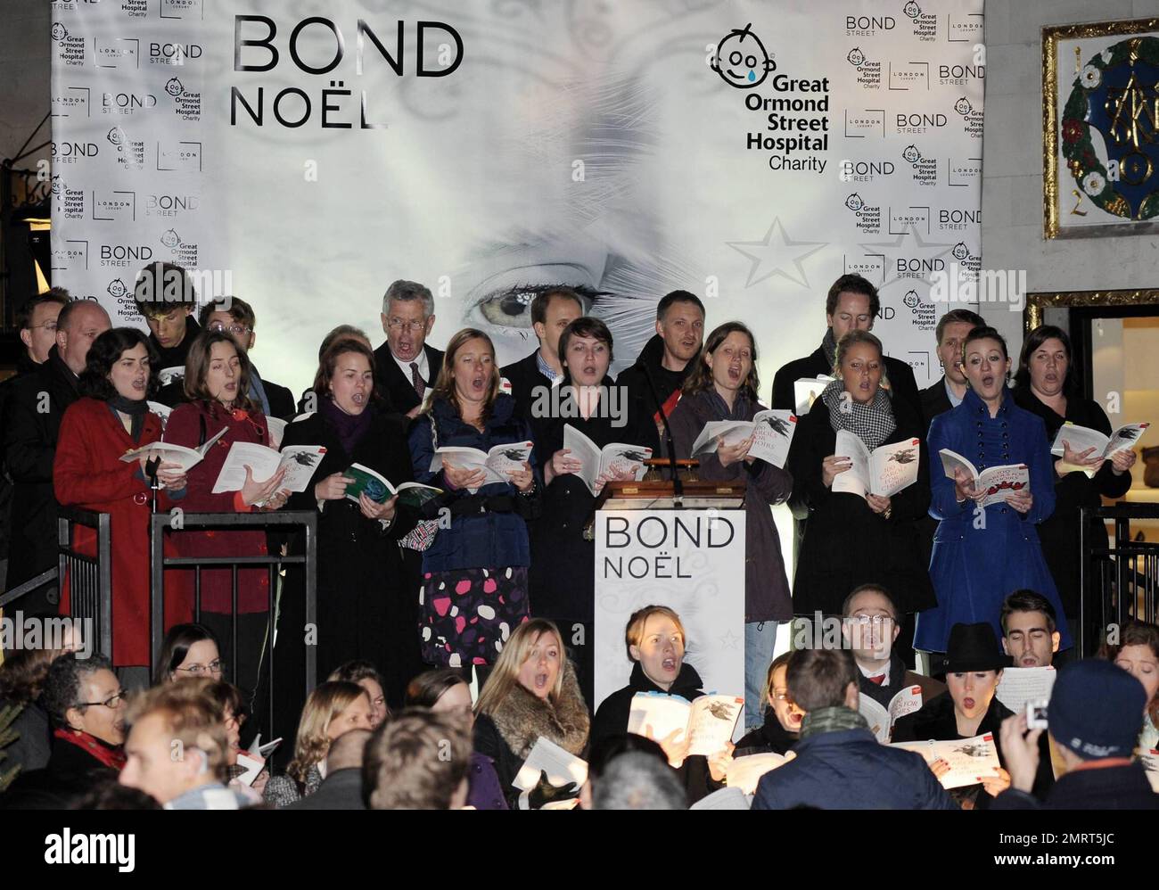 English model and television personality Lisa Snowdon shows off her ...