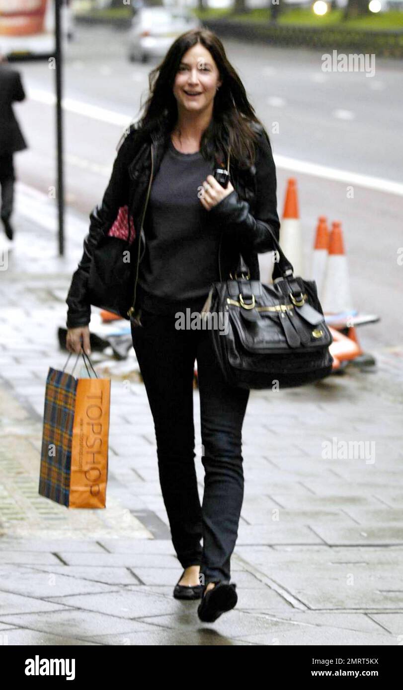 Exclusive!! Supermodel, TV presenter, actress and singer Lisa Snowdon ...