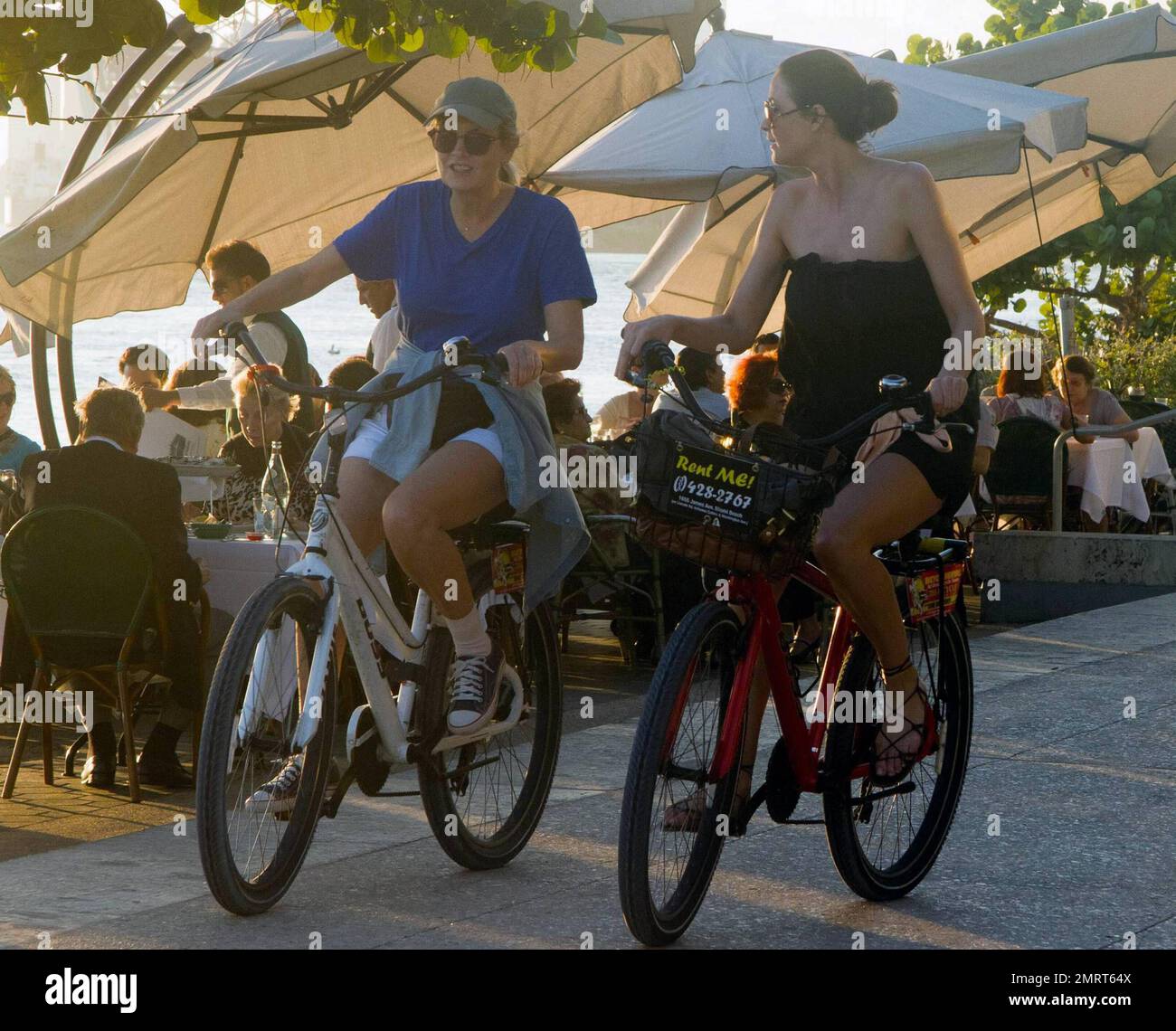 EXCLUSIVE!! After spending a day on the beach soaking up the South ...