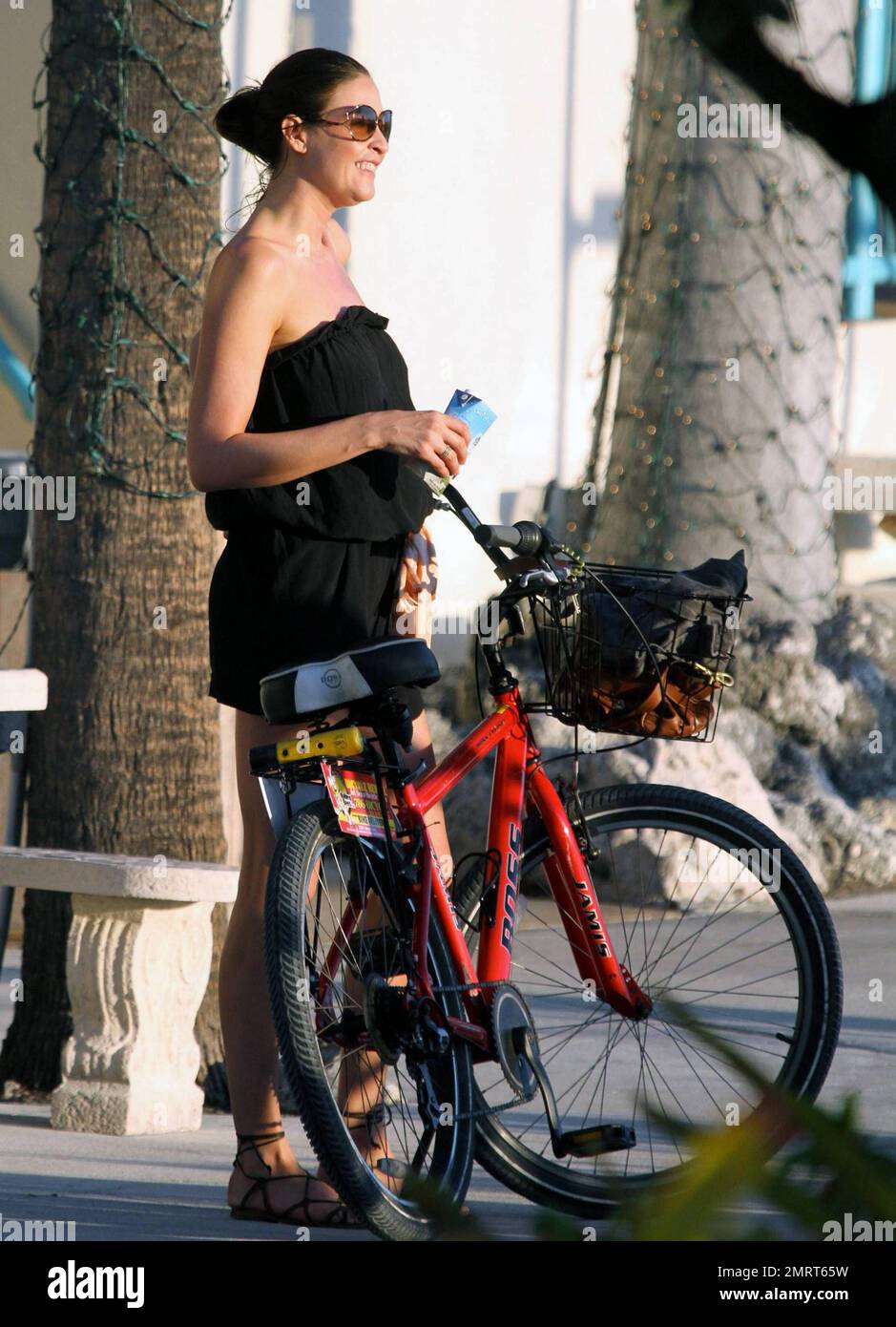 EXCLUSIVE!! After spending a day on the beach soaking up the South ...