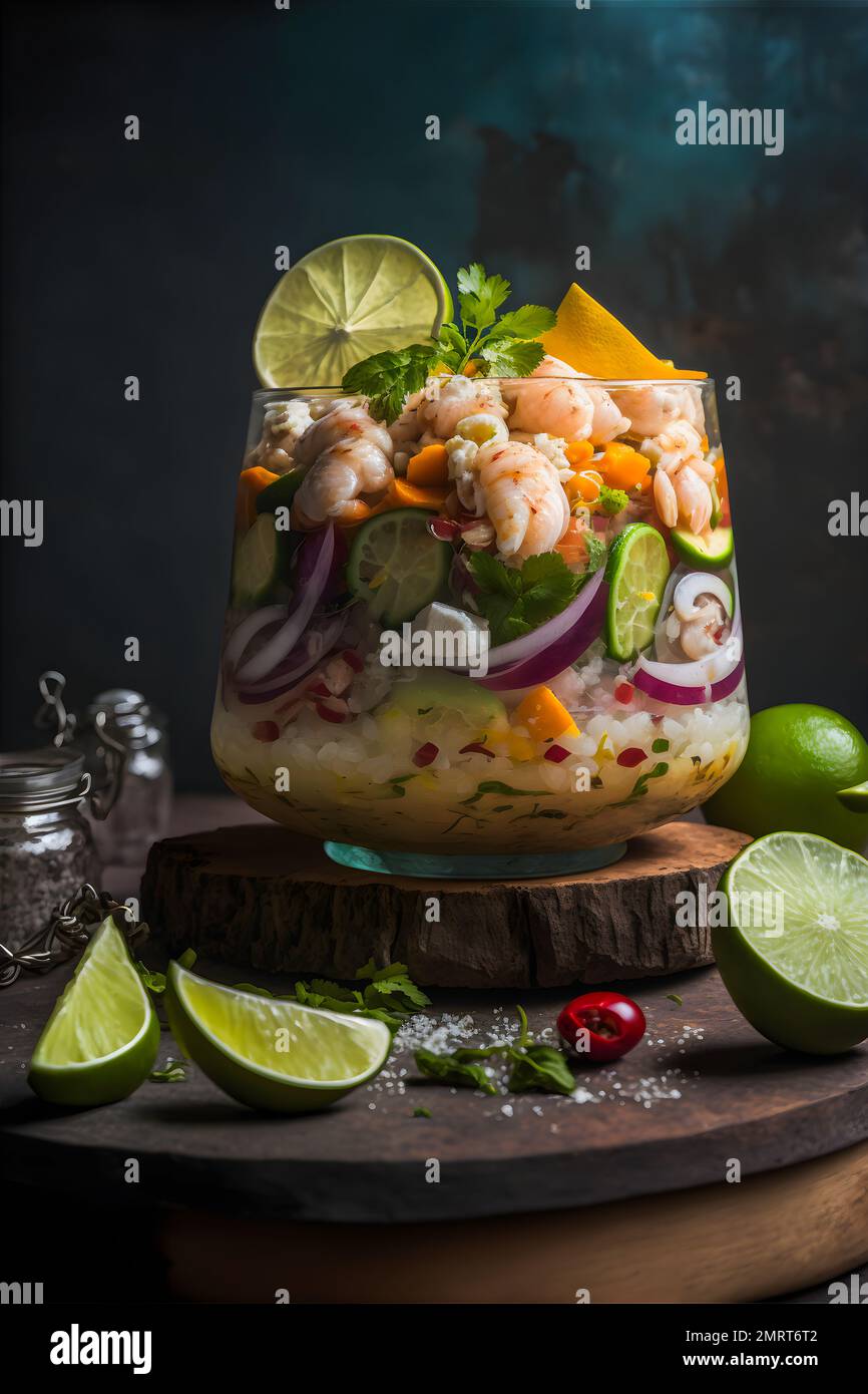Ceviche food photography collection. High-quality images showcase this ...