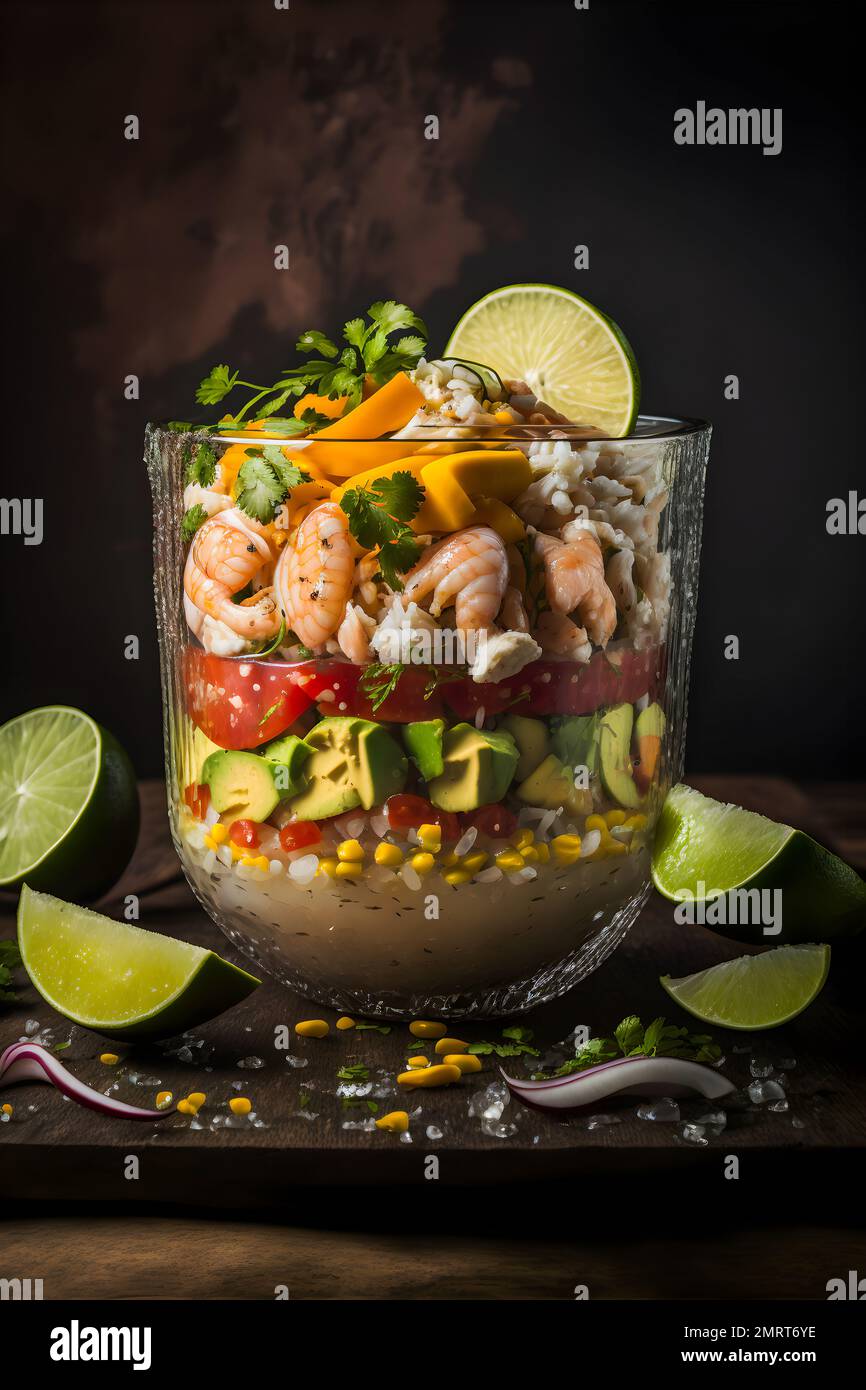 Ceviche food photography collection. High-quality images showcase this ...