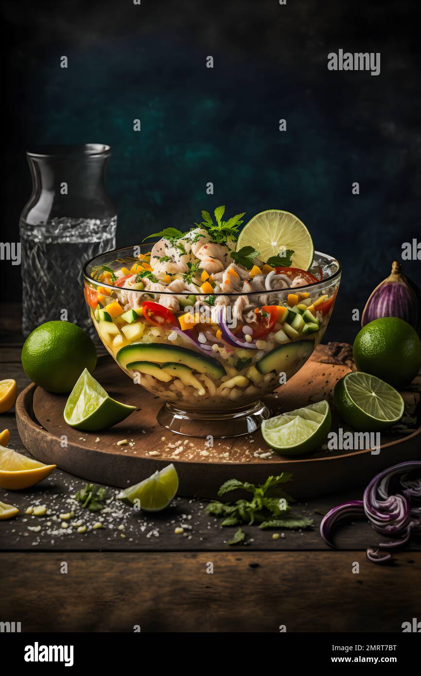 Ceviche food photography collection. High-quality images showcase this ...