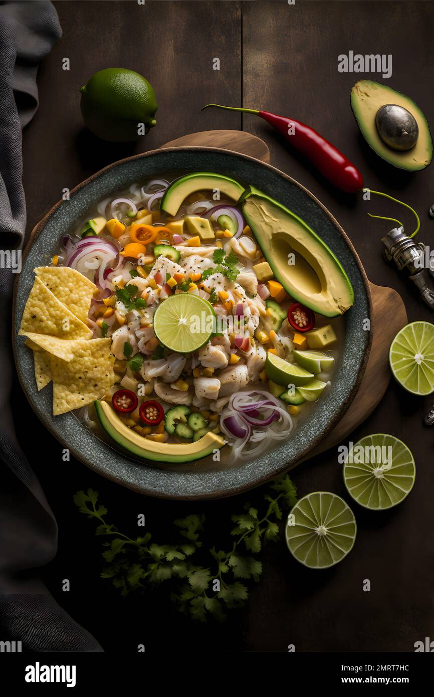 Ceviche food photography collection. High-quality images showcase this ...