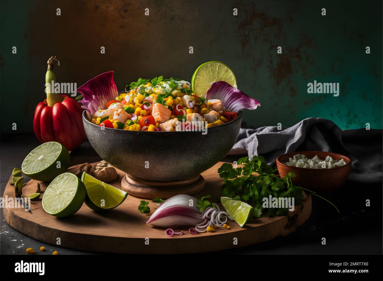 Ceviche food photography collection. High-quality images showcase this ...
