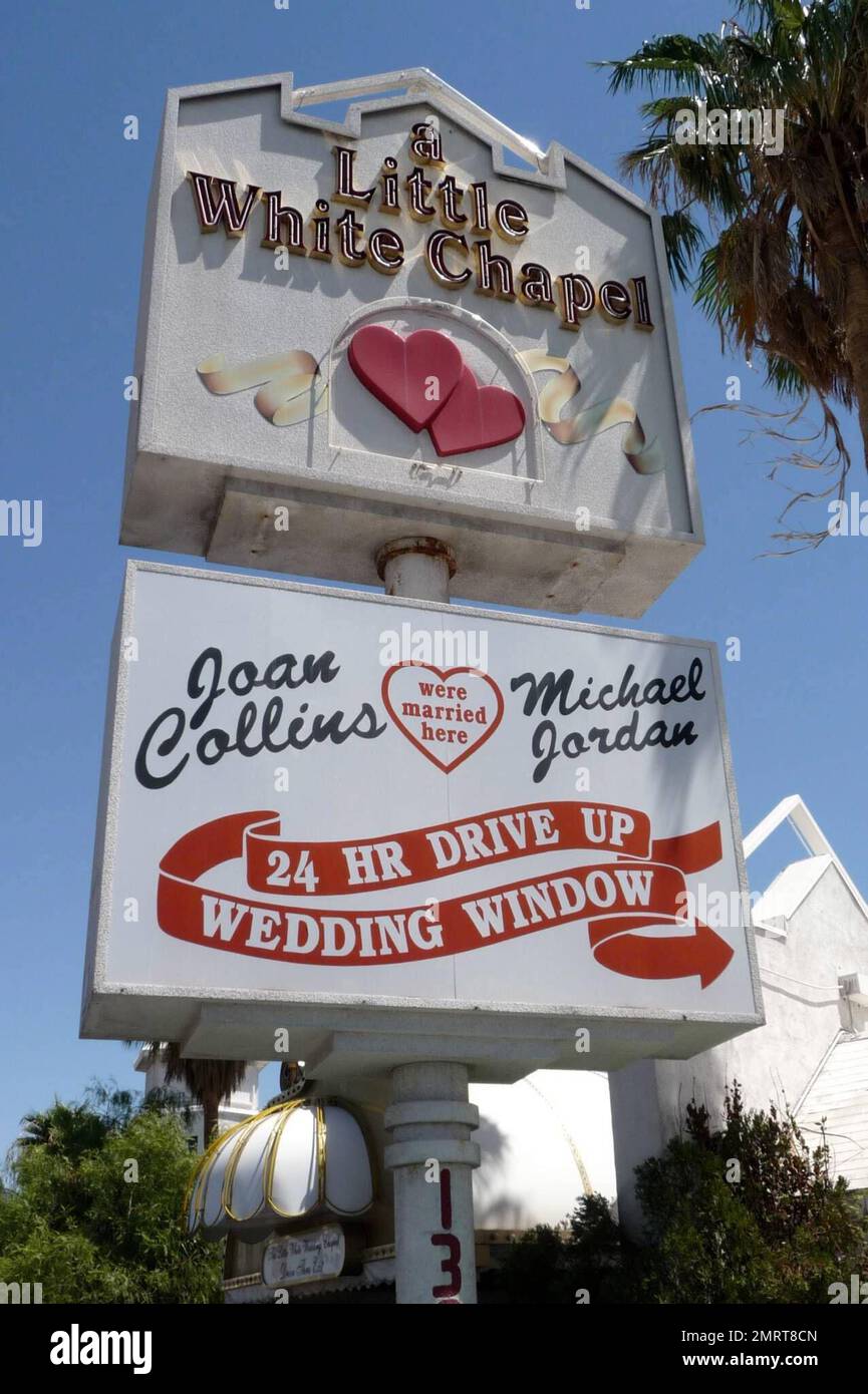 Exclusive!! The Little White Weddding Chapel in Las Vegas has played ...