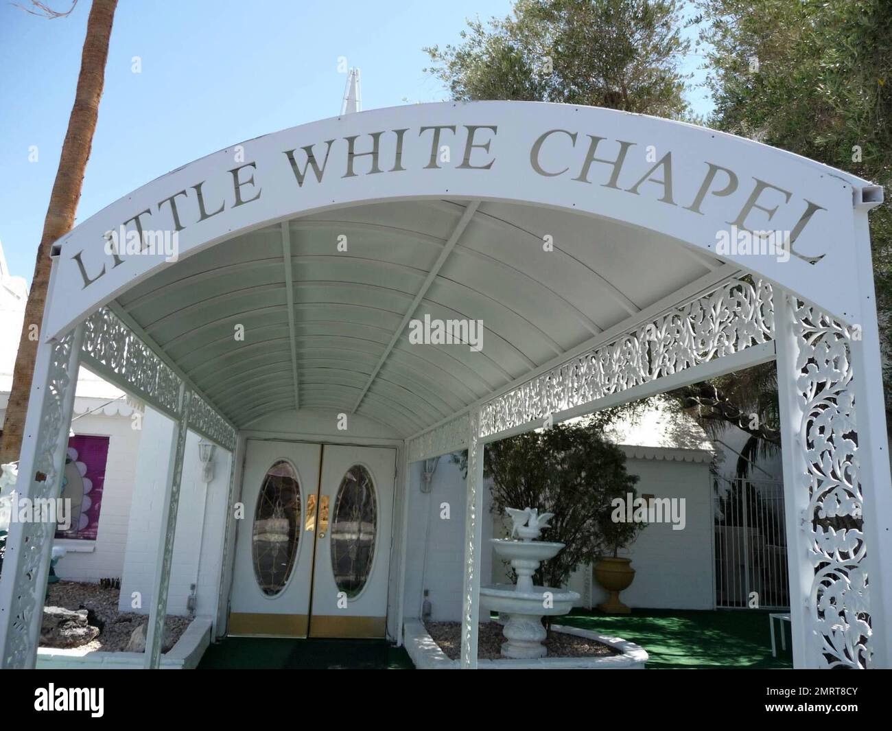 Exclusive!! The Little White Weddding Chapel in Las Vegas has played ...