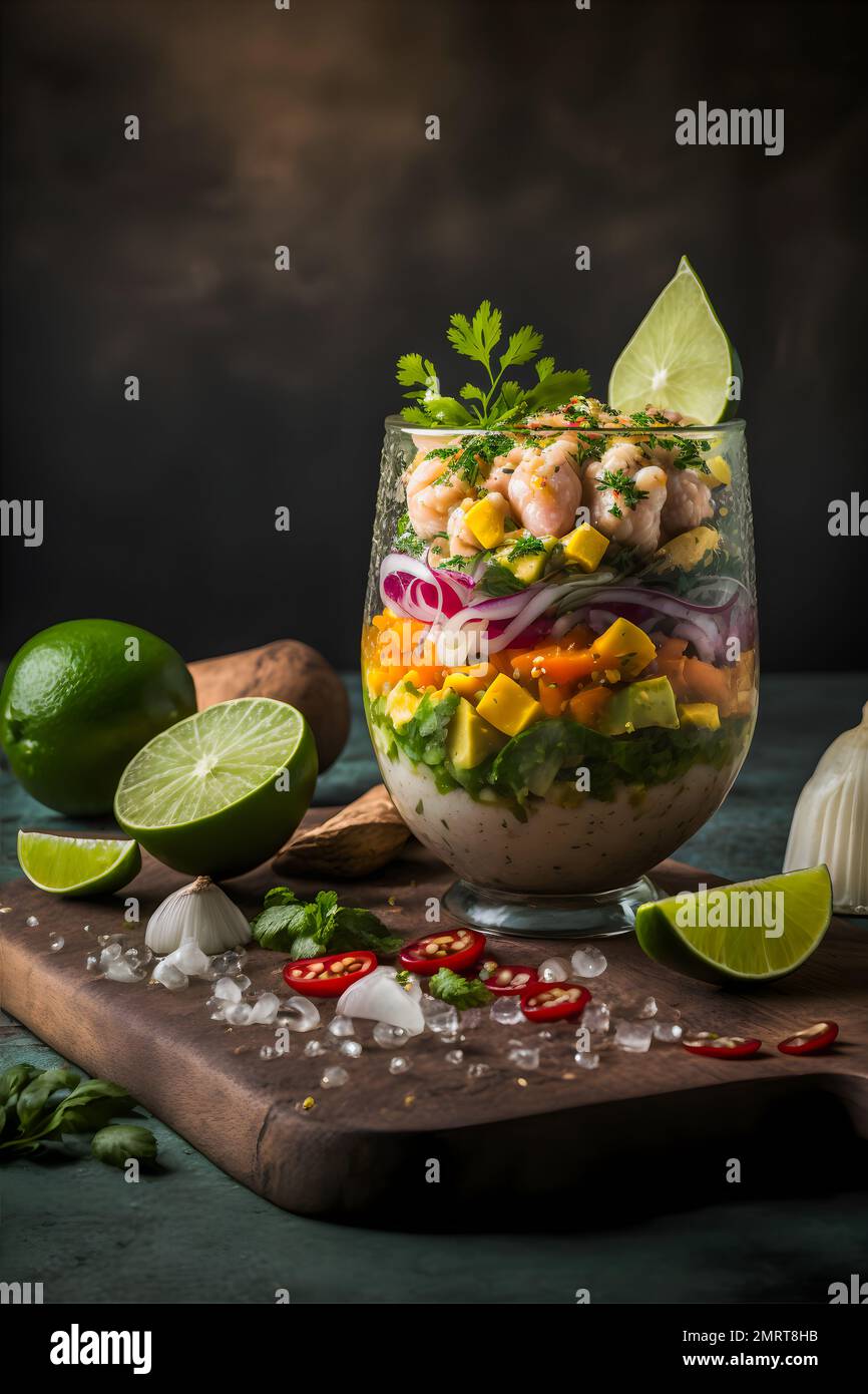 Ceviche food photography collection. High-quality images showcase this ...