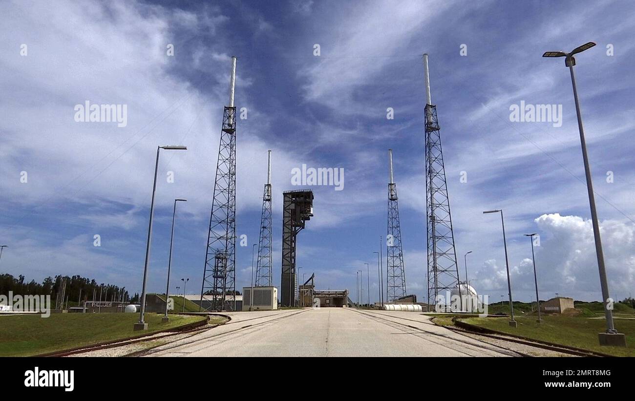 This July 14, 2017, photo shows Space Launch Complex 41 at Cape ...