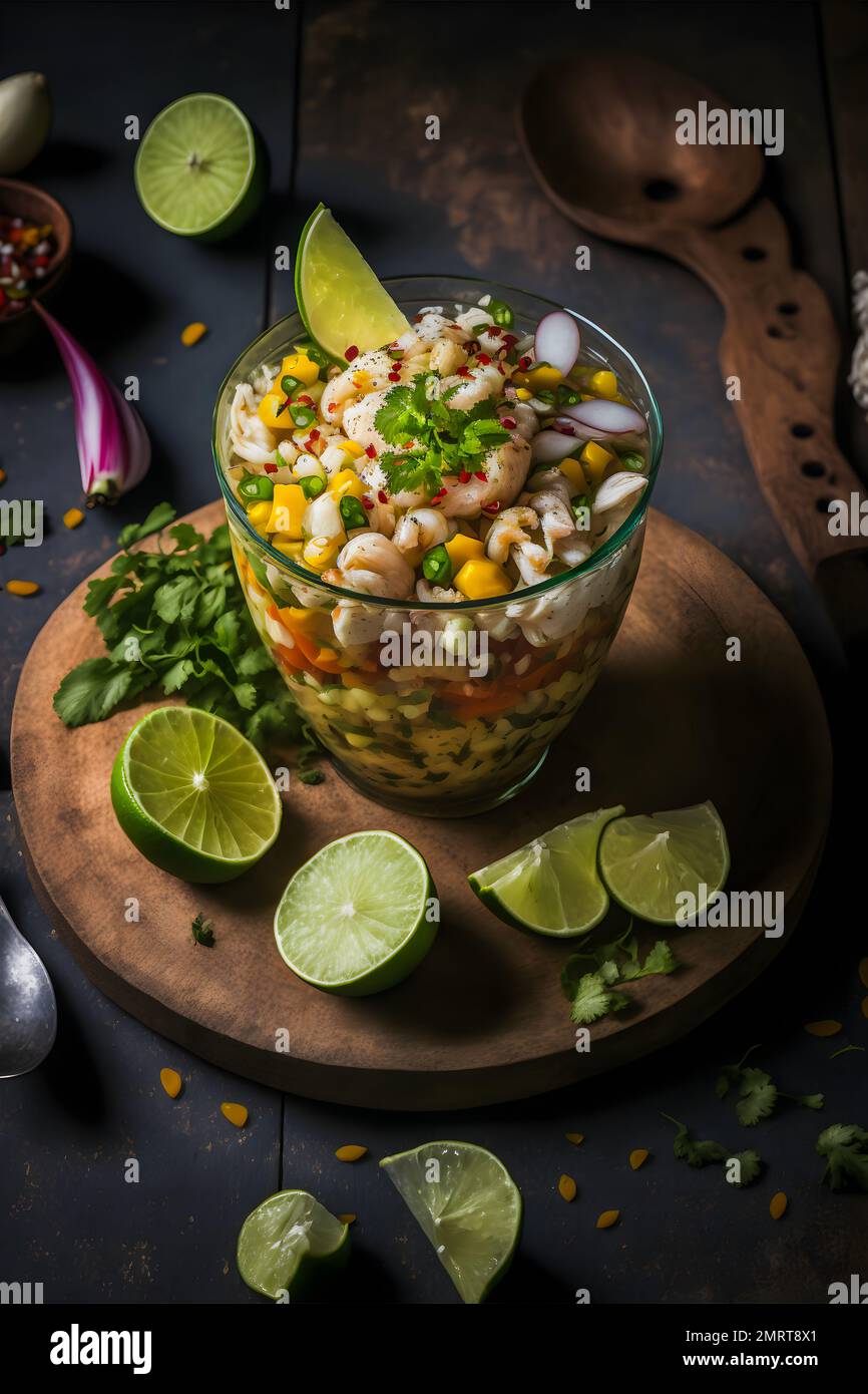 Ceviche food photography collection. High-quality images showcase this ...