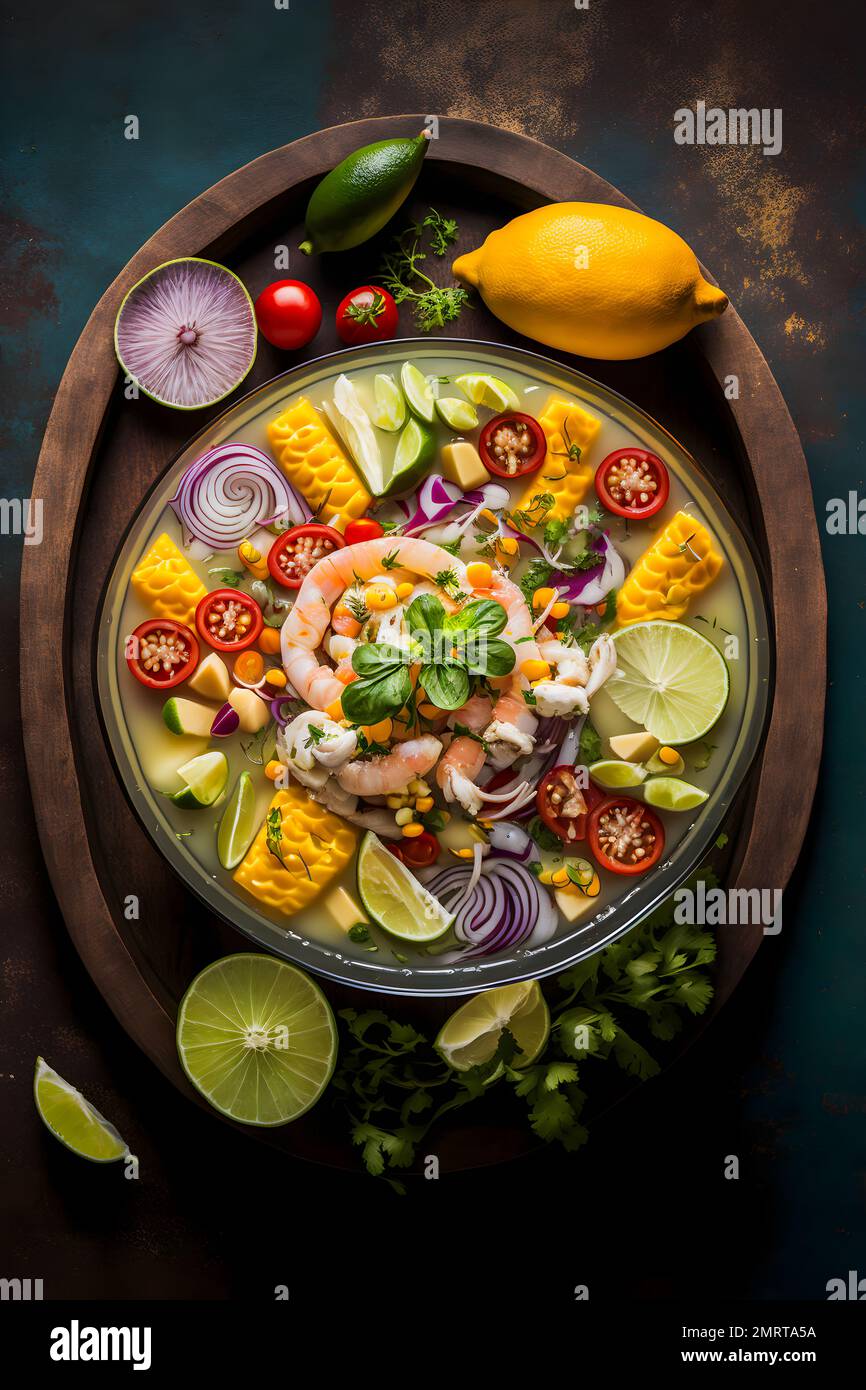 Ceviche food photography collection. High-quality images showcase this ...