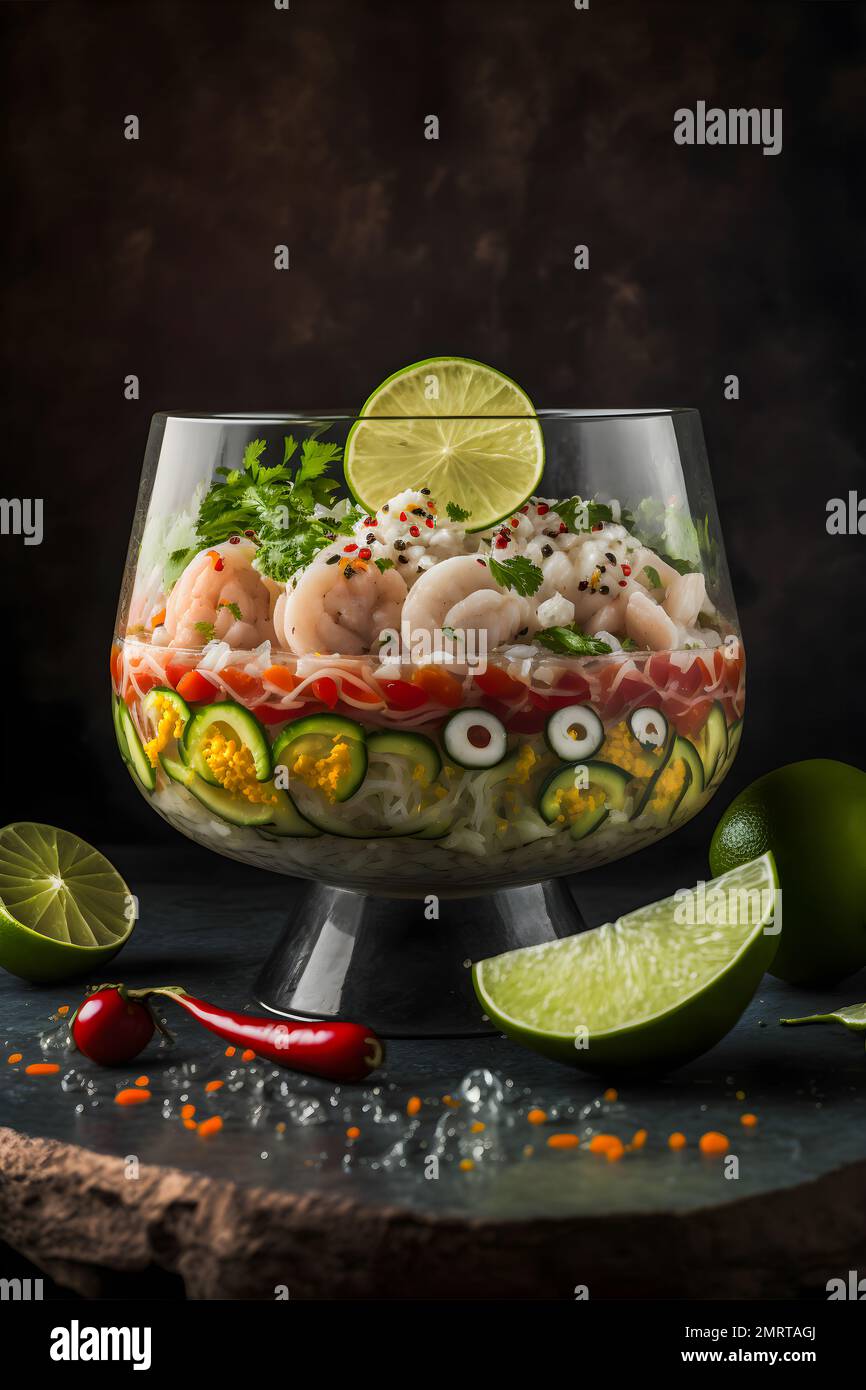 Ceviche food photography collection. High-quality images showcase this ...