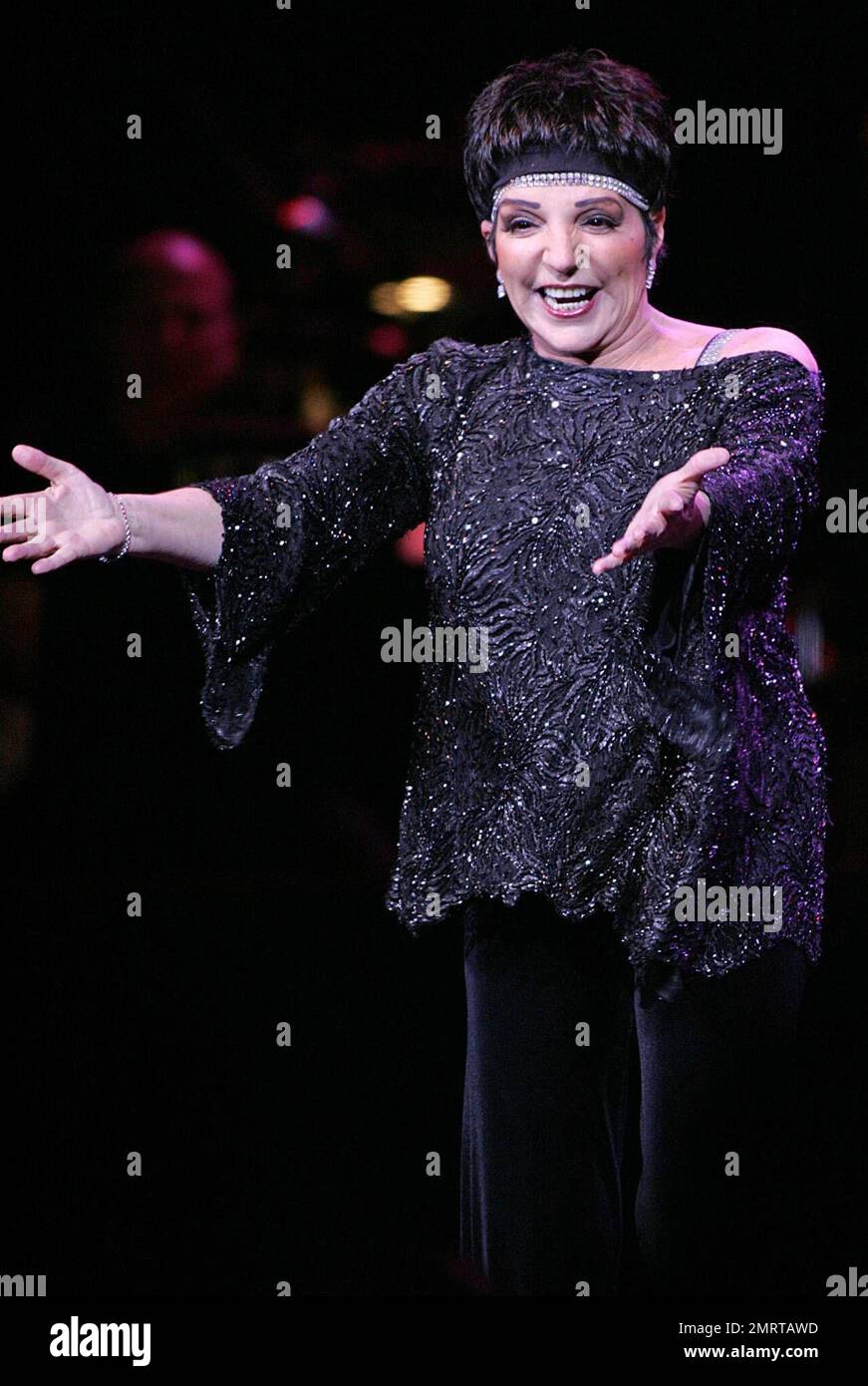 Liza Minnelli performs in concert at the Seminole Hard Rock Hotel ...