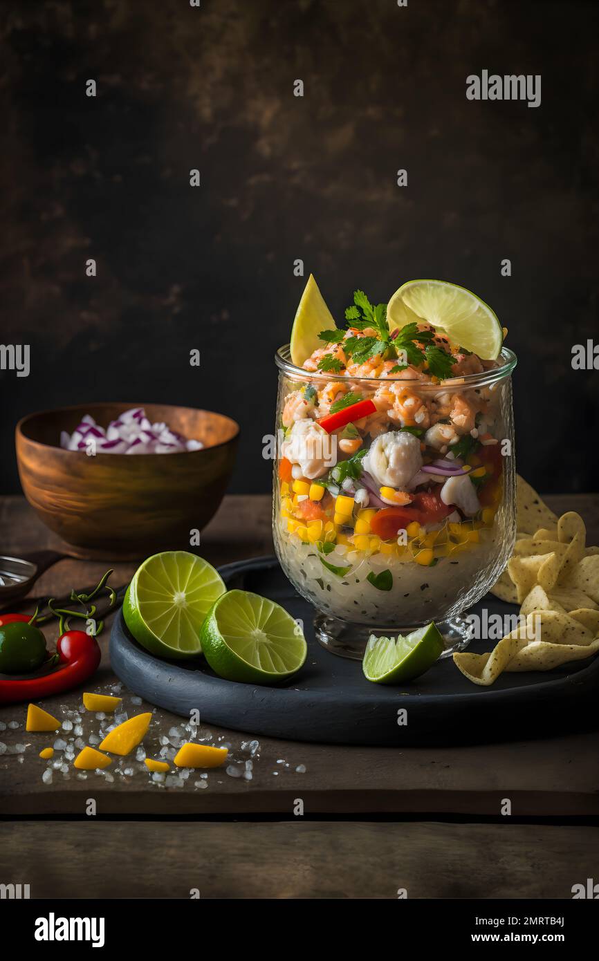 Ceviche food photography collection. High-quality images showcase this ...