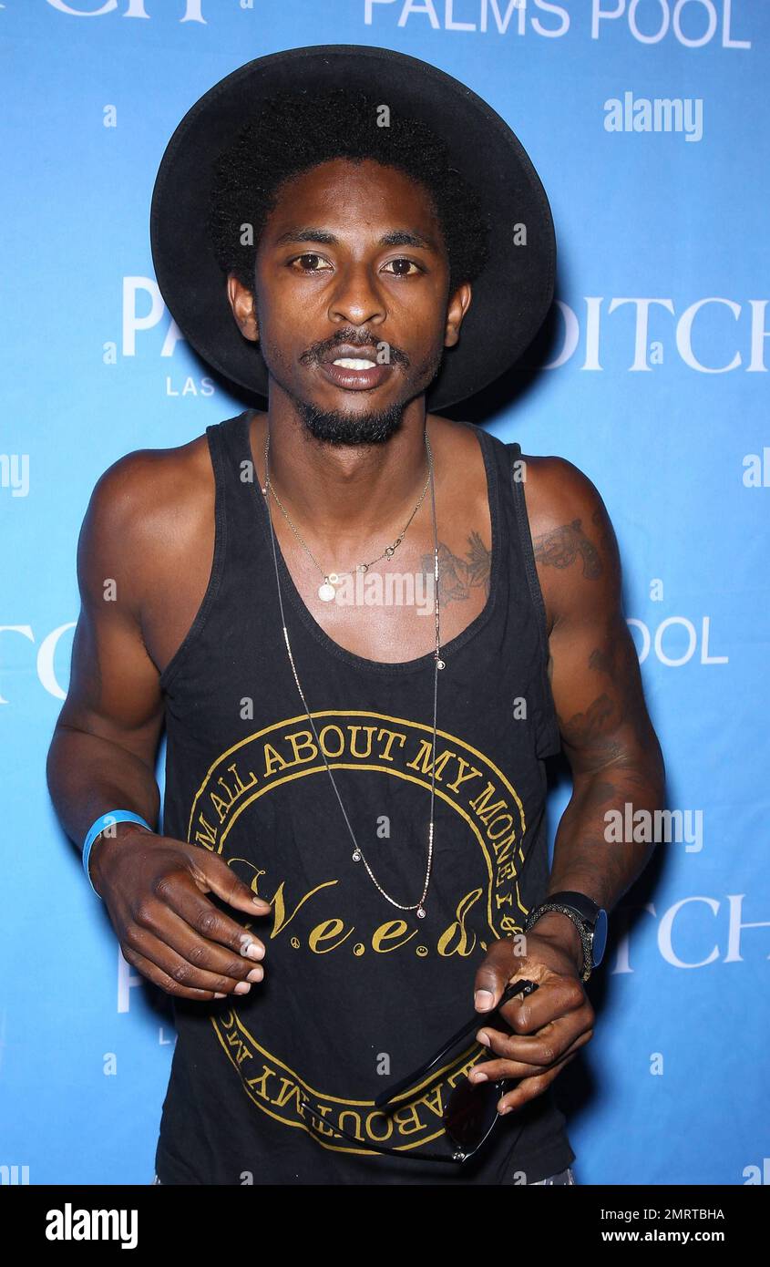 Rapper Shwayze makes an appearance at "Ditch Saturdays" at Ditch Pool ...