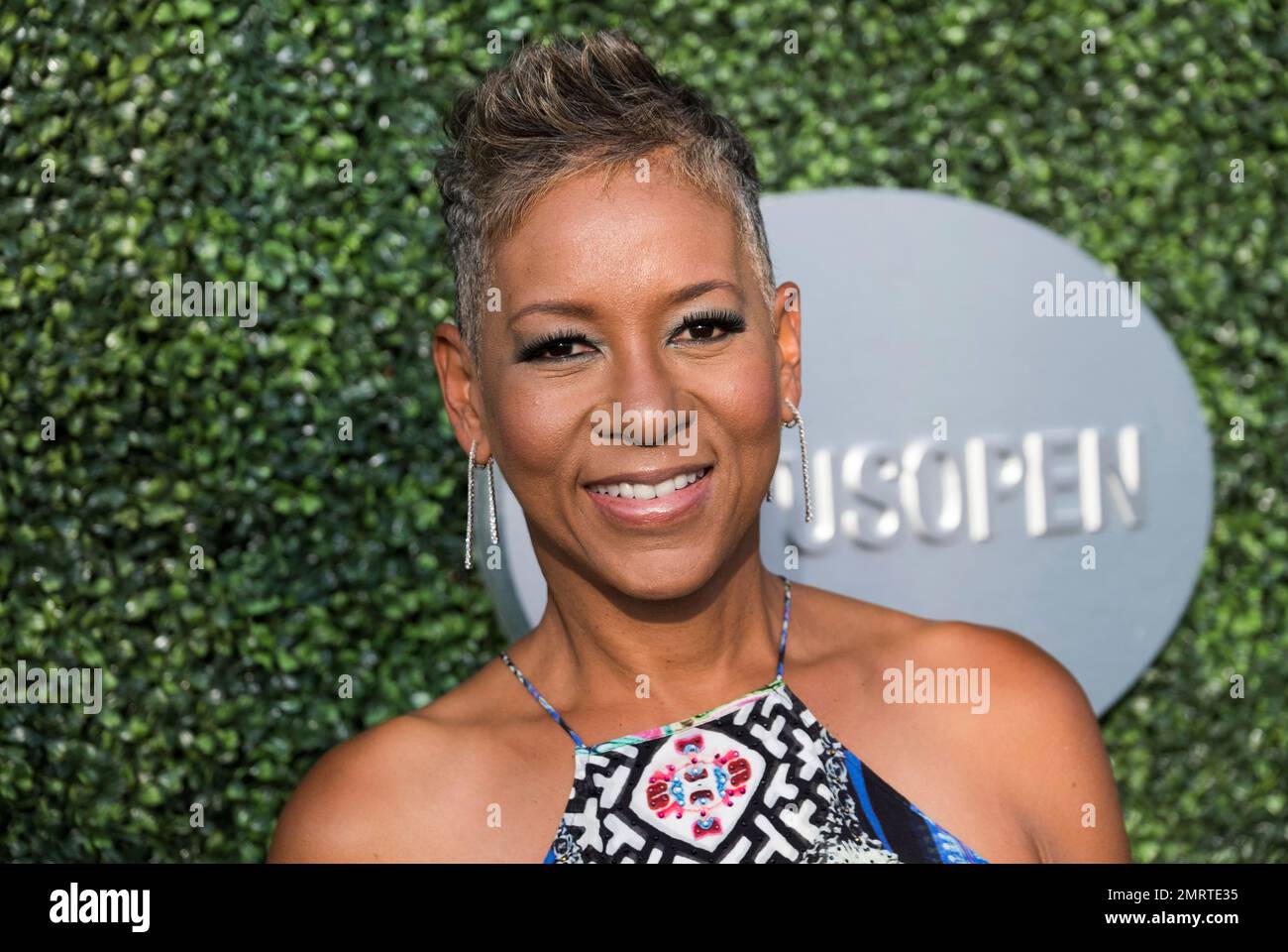 Katrina Adams attends the opening night ceremony of the 2017 U.S. Open ...