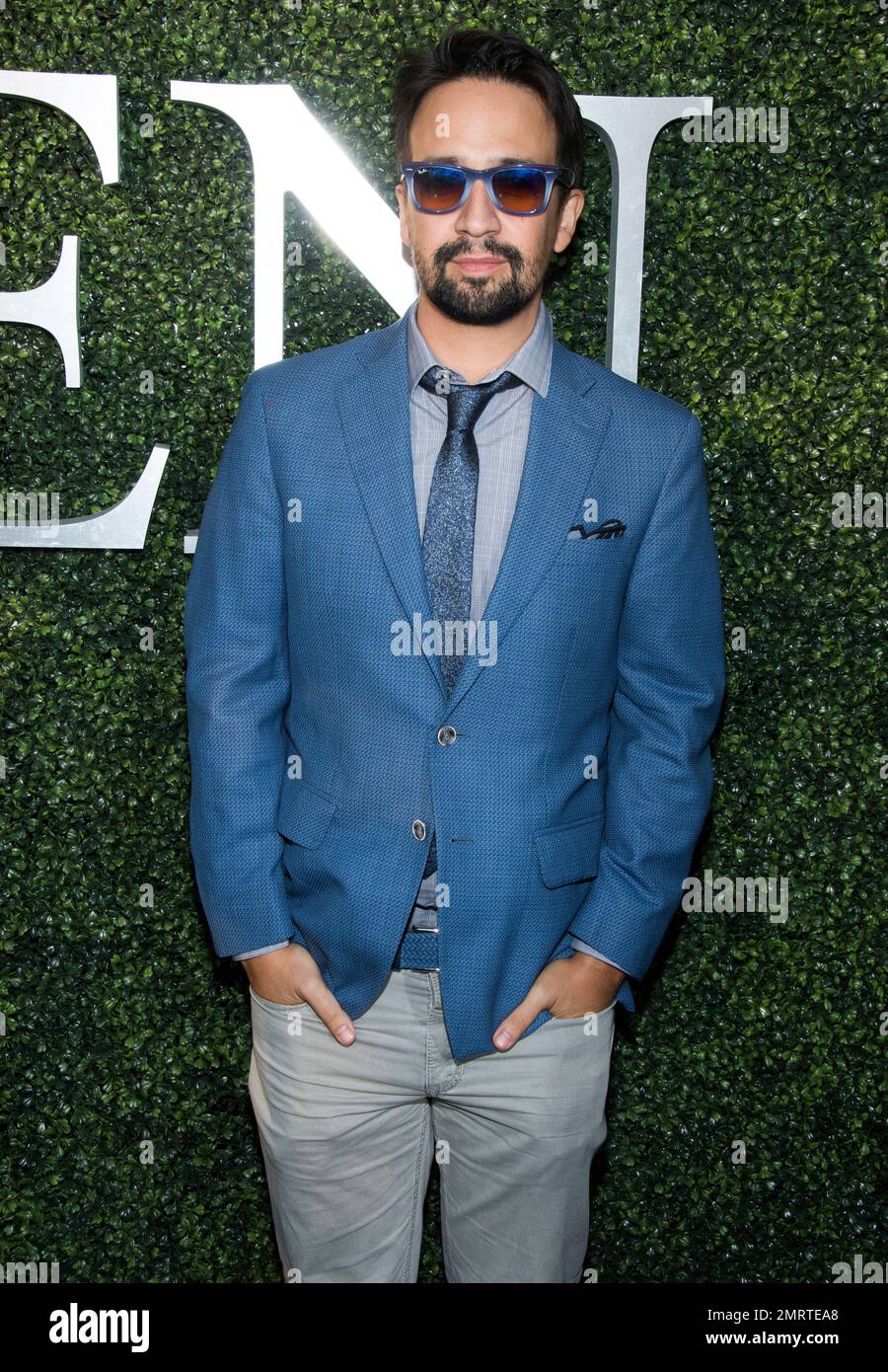 Lin-Manuel Miranda attends the opening night ceremony of the 2017 U.S ...