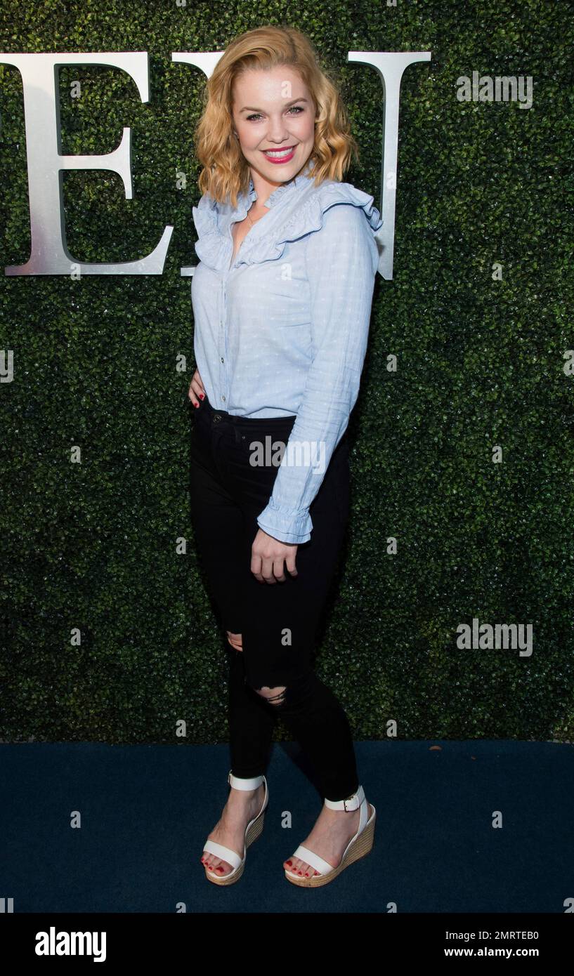Chelsea Spack attends the opening night ceremony of the 2017 U.S. Open ...