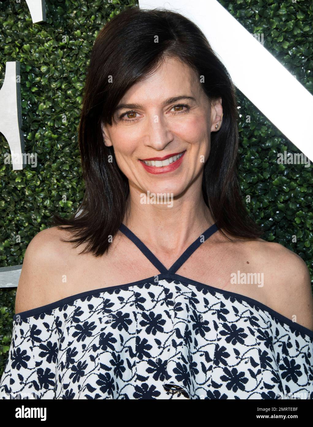 Perrey Reeves attends the opening night ceremony of the 2017 U.S. Open ...