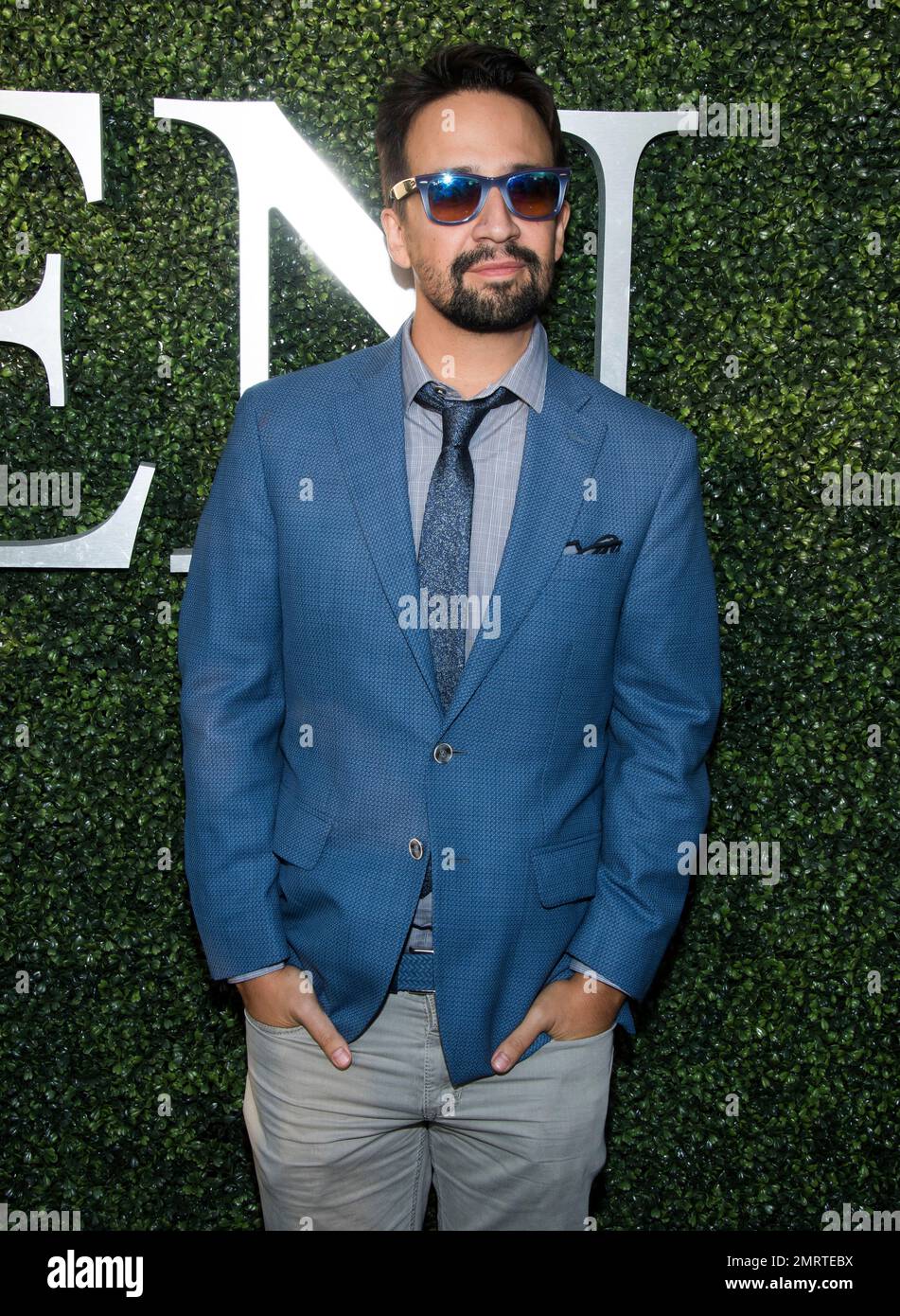 Lin-Manuel Miranda attends the opening night ceremony of the 2017 U.S ...