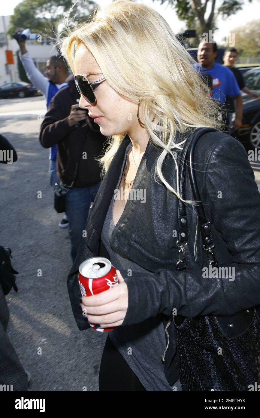 Lindsay Lohan was spotted with Coke today! Coca Cola that is! The ...