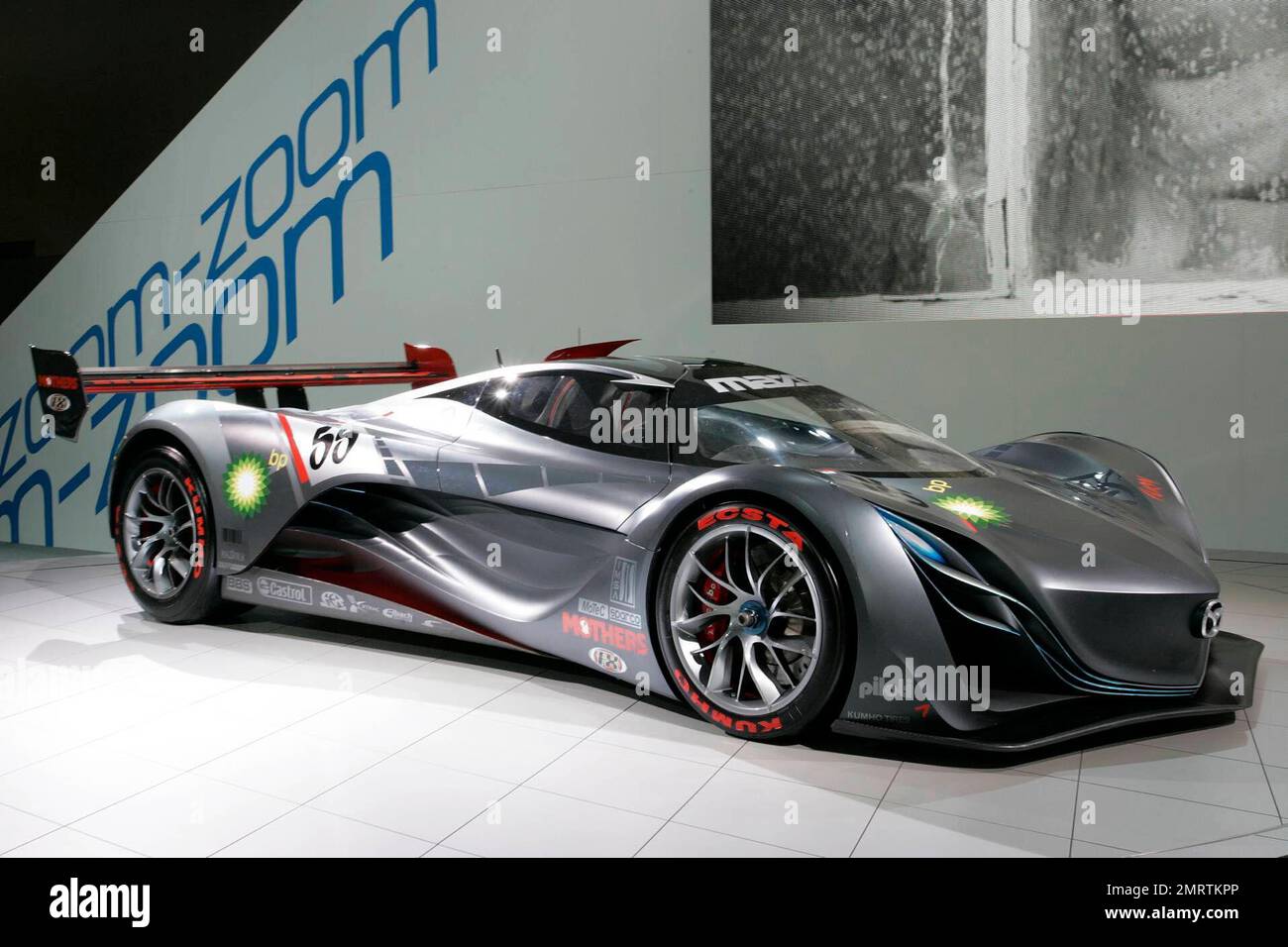 Mazda's Super Car the Furai on show at the British International Motor ...
