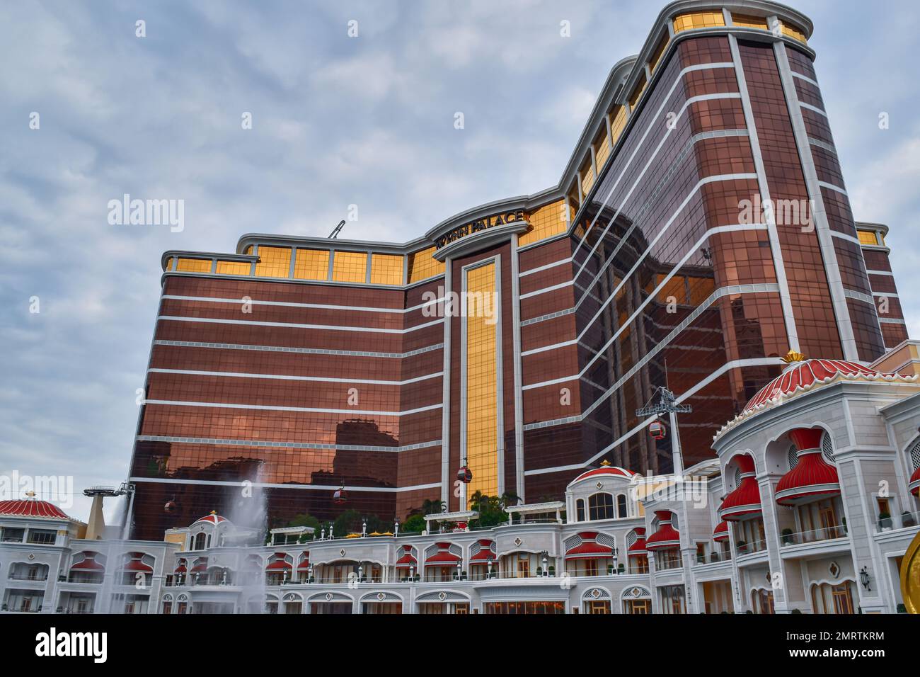 Wynn Palace Hotel Macau Stock Photo - Alamy