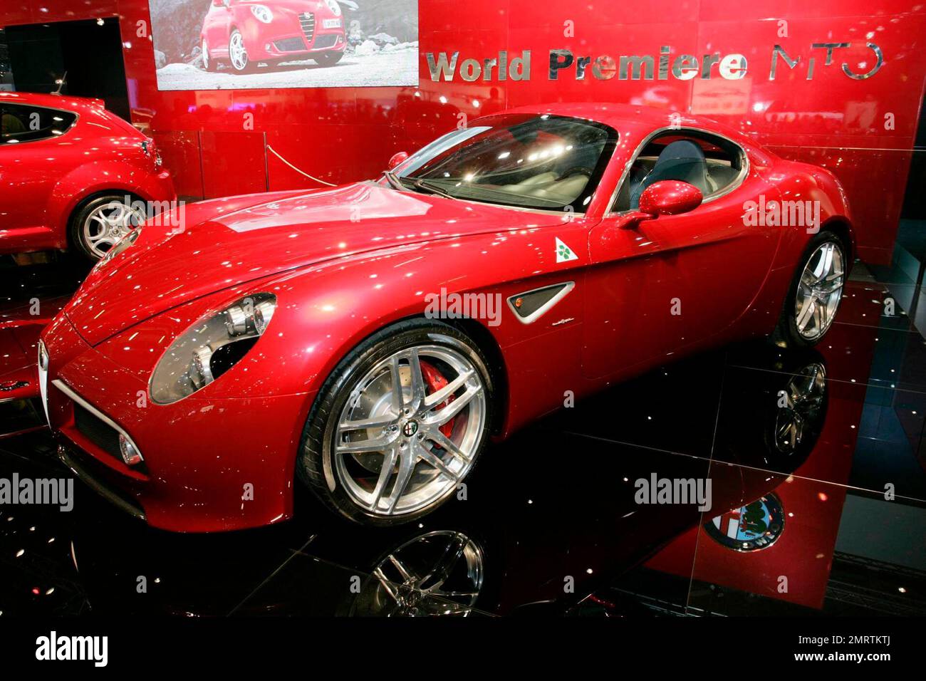 Alfa Romeo 8C Competizione on show at the British International Motor ...