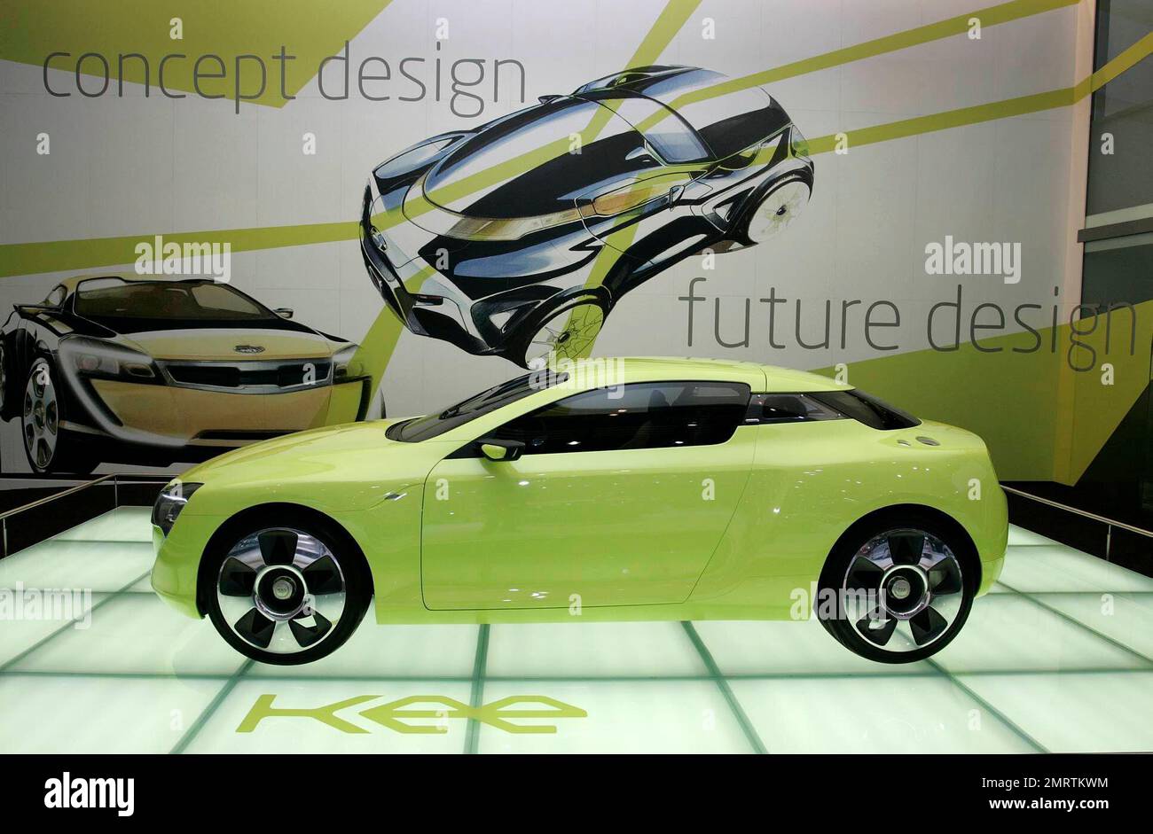 KIA's "Kee" Concept car on show at the British International Motor Show ...