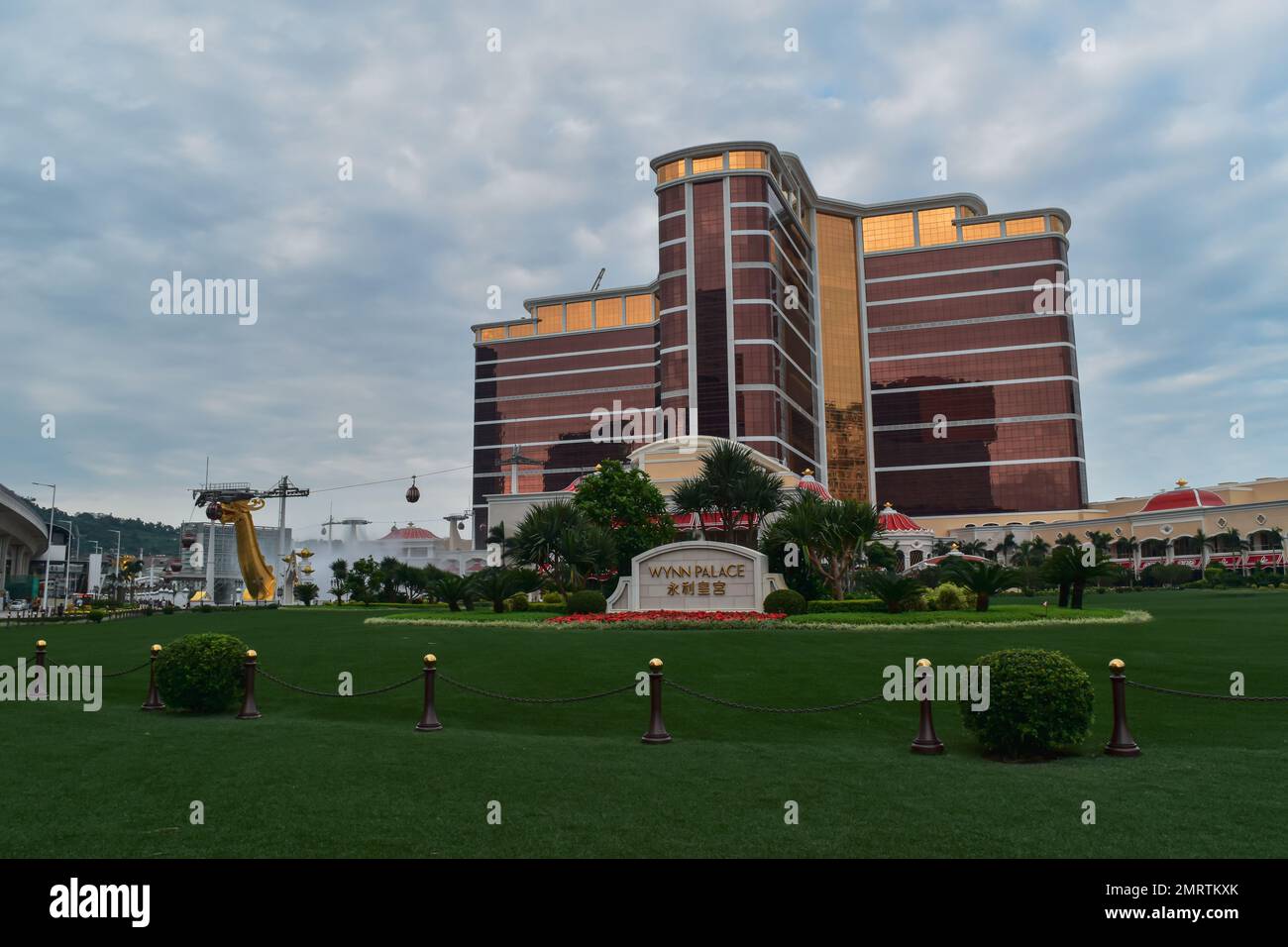 Wynn Palace Hotel Macau Stock Photo - Alamy