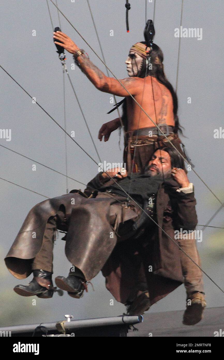 Lone ranger costume hi-res stock photography and images - Alamy