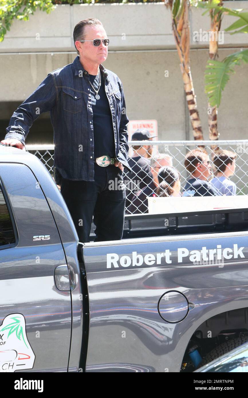 Robert Patrick before the Pro/Celebrity race. He served at the Grand ...