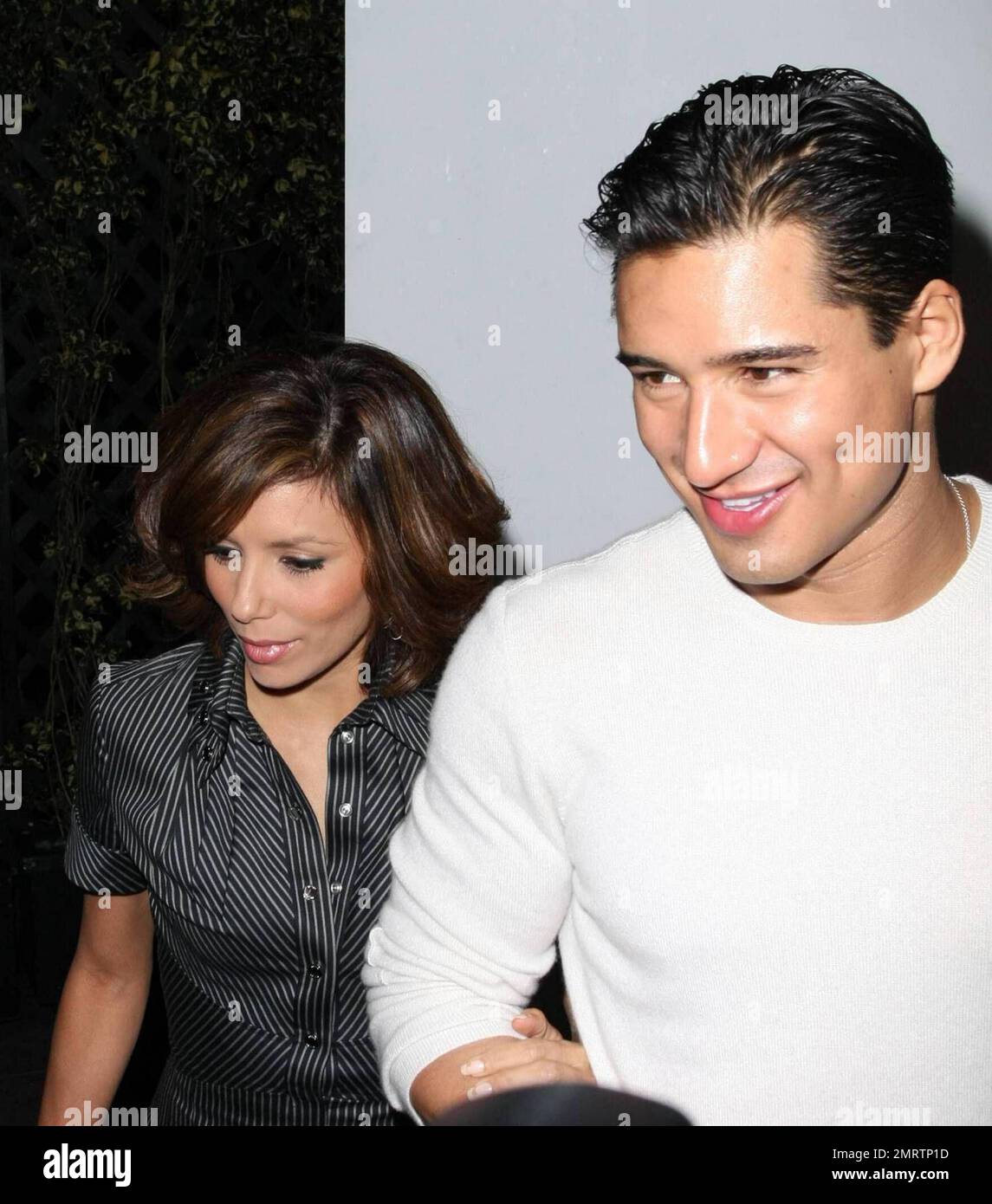 Eva Longoria and Mario Lopez were spotted out together again last night ...