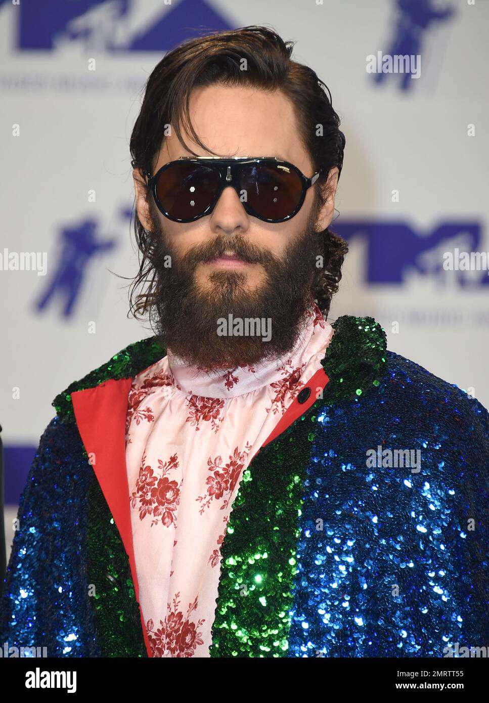 Jared Leto of Thirty Seconds to Mars arrives at the MTV Video Music ...