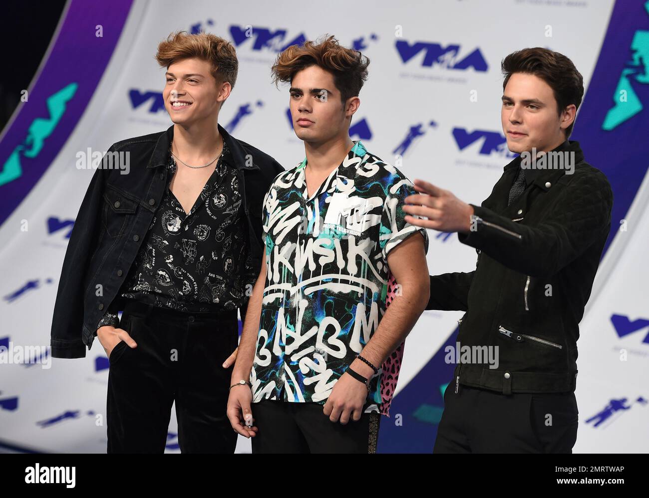 Jon Klaas, from left, Emery Kelly and Ricky Garcia of Forever in Your ...