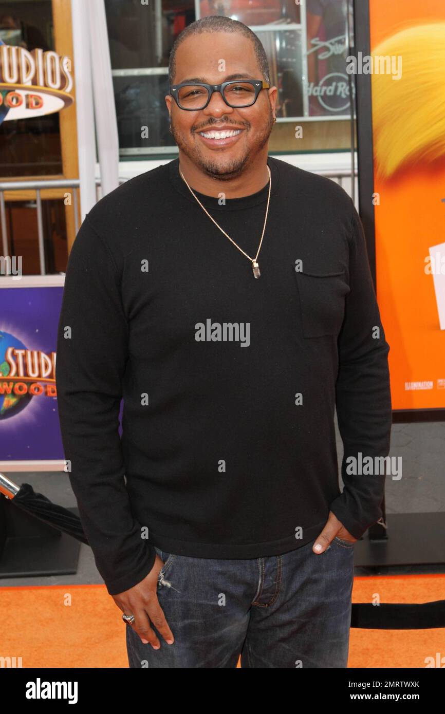 Christopher "Tricky" Stewart at the "Lorax" Premiere held at Universal ...