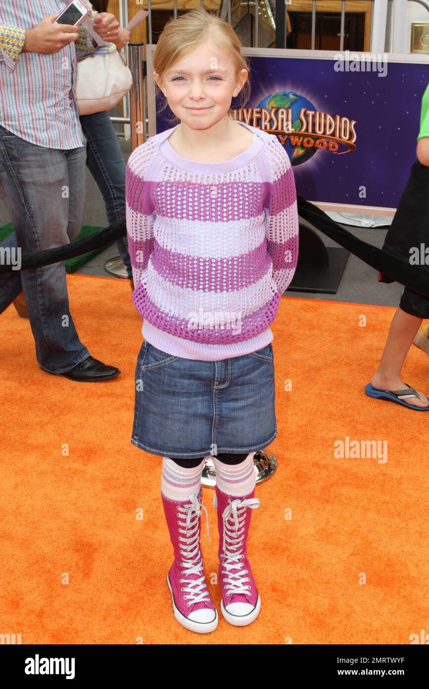 Elsie Fisher at the "Lorax" Premiere held at Universal Studios. Los ...