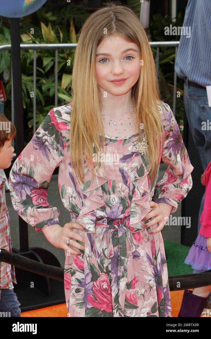 Morgan Lily at the "Lorax" Premiere held at Universal Studios. Los ...