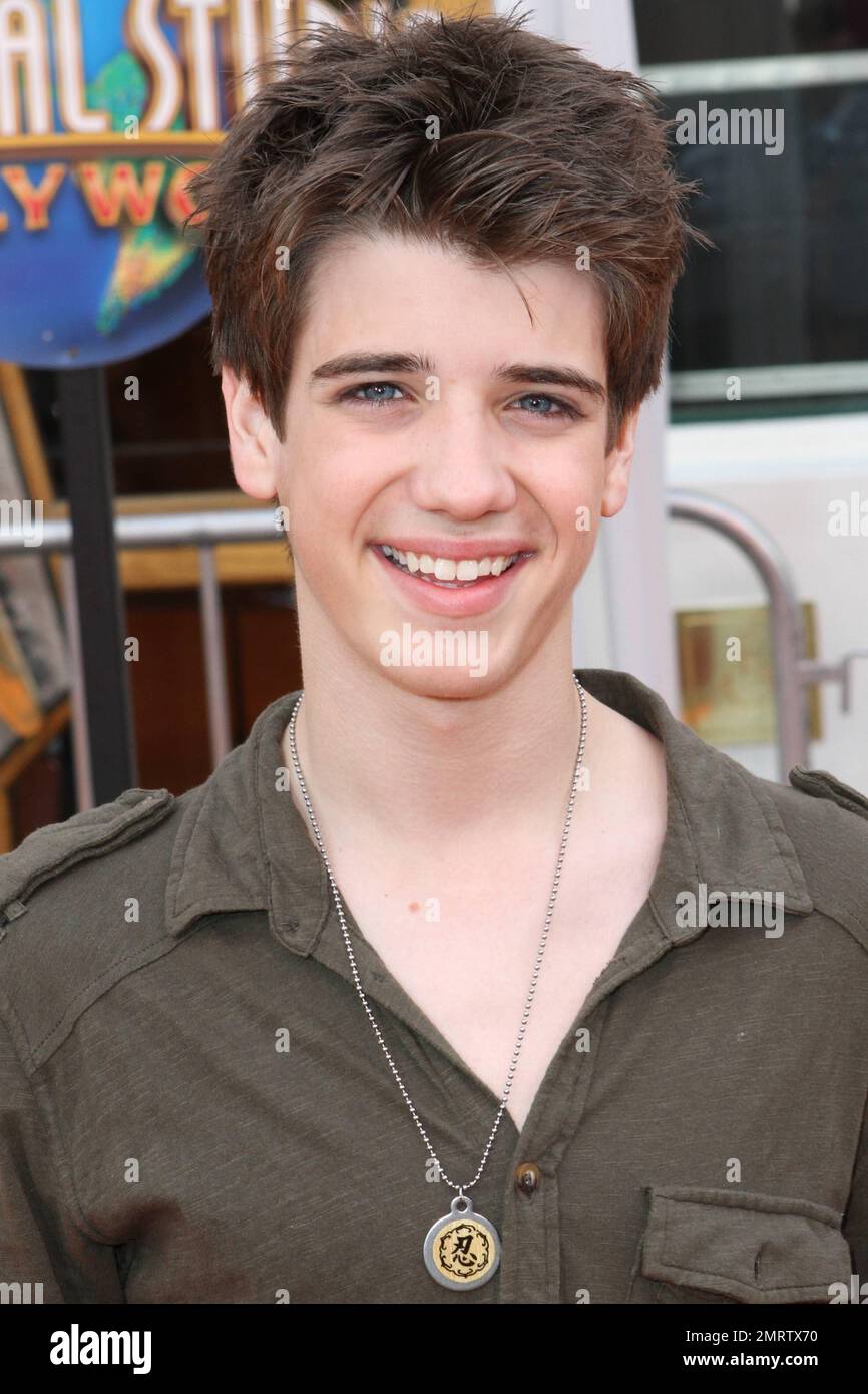 Brandon Tyler Russell at the "Lorax" Premiere held at Universal Studios ...