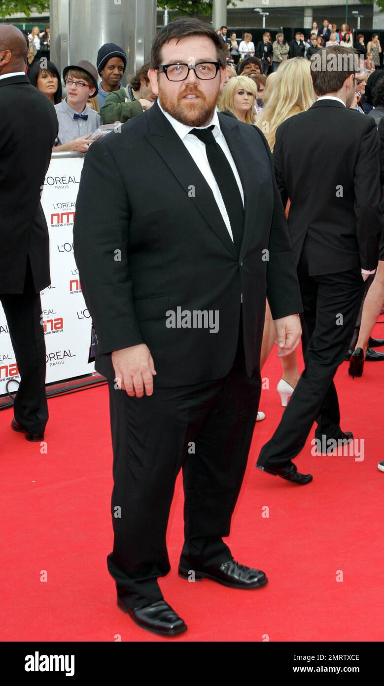 Nick Frost at the L'Oreal National Movie Awards at Wembley Arena ...