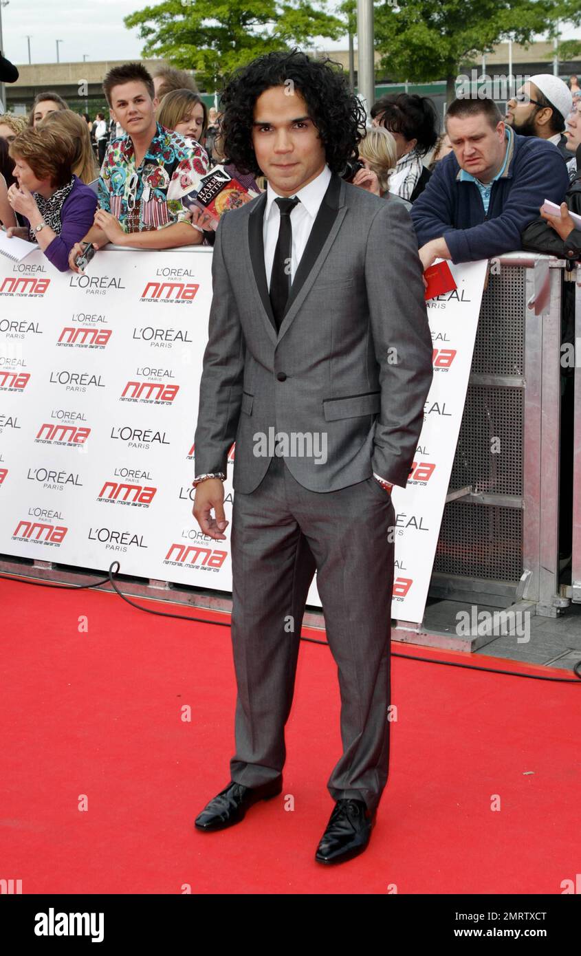 Reece Ritchie at the L'Oreal National Movie Awards at Wembley Arena ...