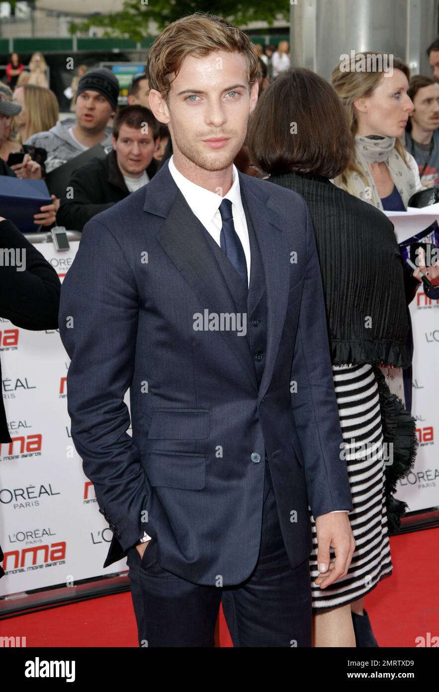 Luke Treadaway at the L'Oreal National Movie Awards at Wembley Arena ...
