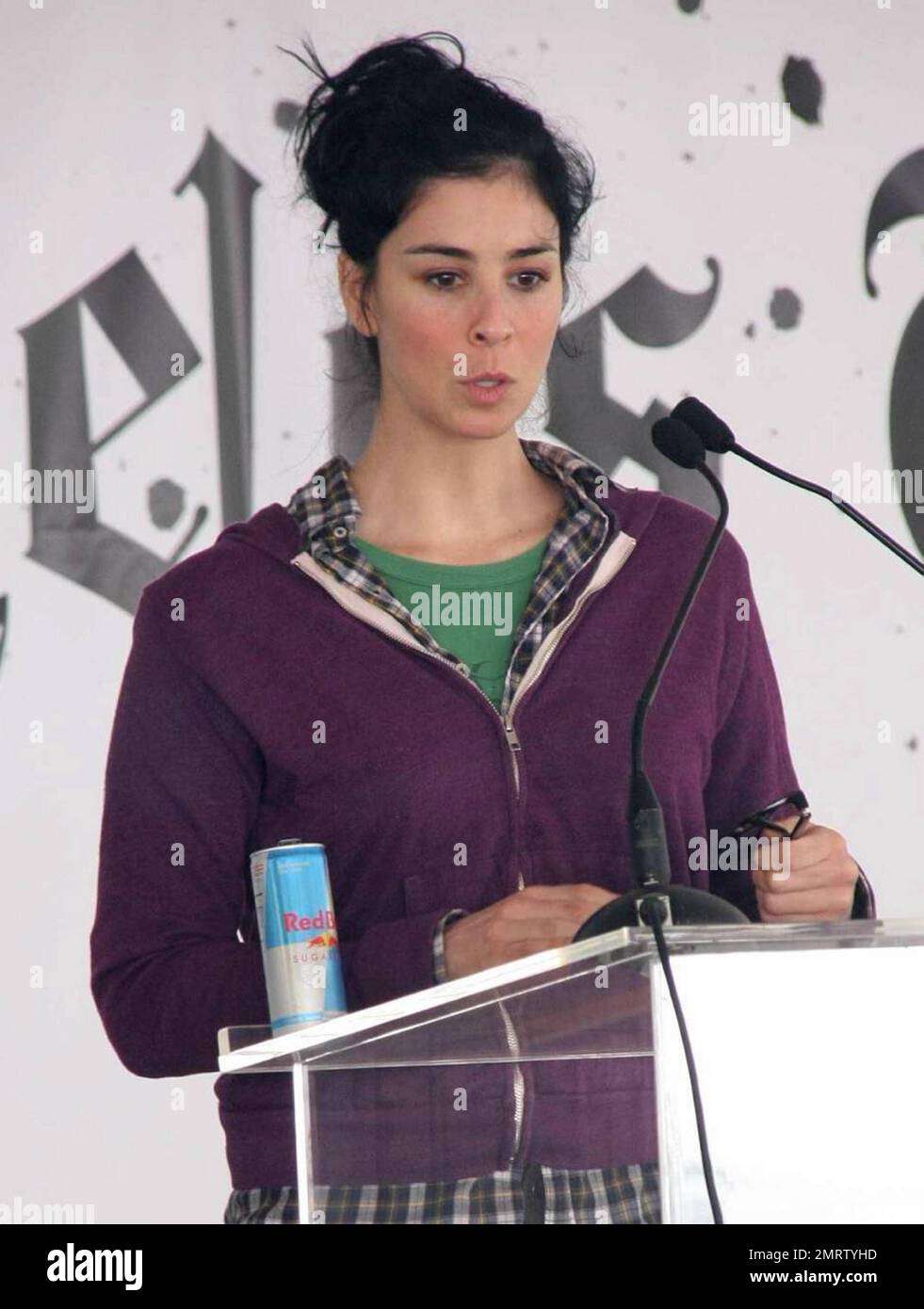 Comedian and writer Sarah Silverman attends day two of the Los Angeles ...