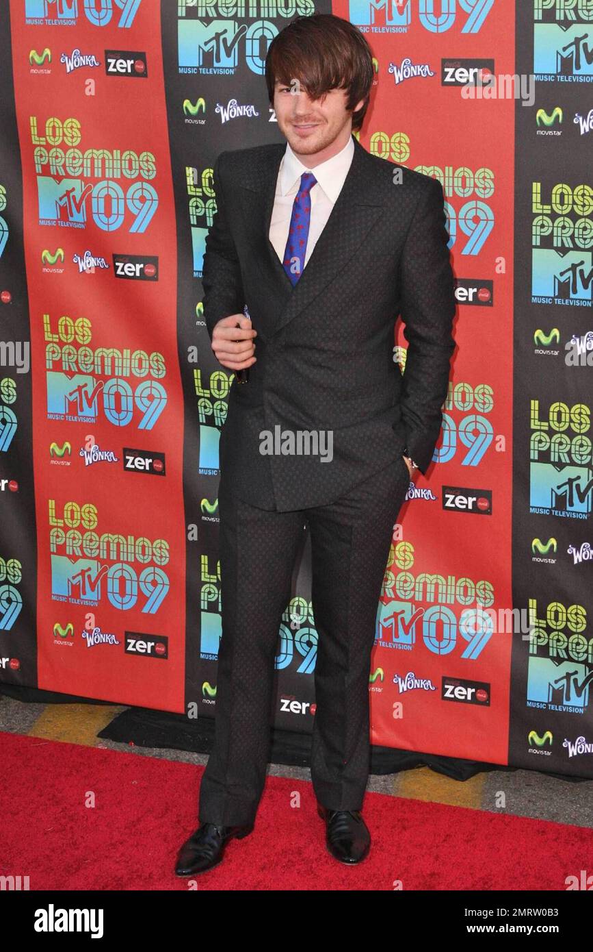 Drake Bell at the 2009 Los Premios MTV Latin America Awards at Gibson ...