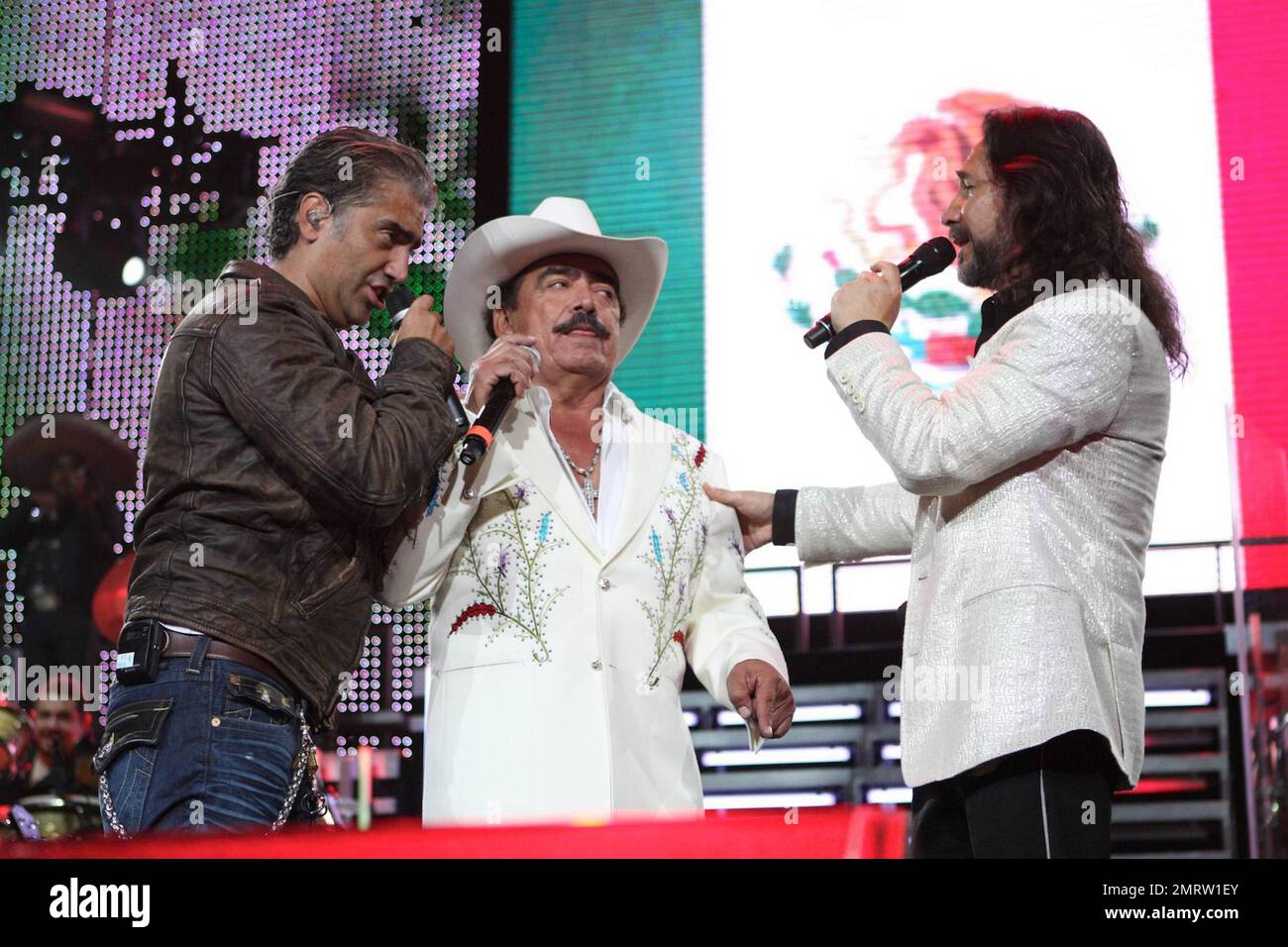 Alejandro Fernandez, Marco Antonio Solis and Joan Sebastian perform as ...