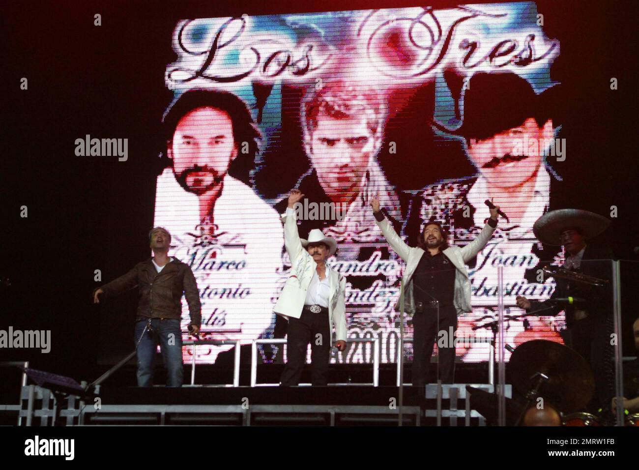 Alejandro Fernandez, Marco Antonio Solis and Joan Sebastian perform as ...