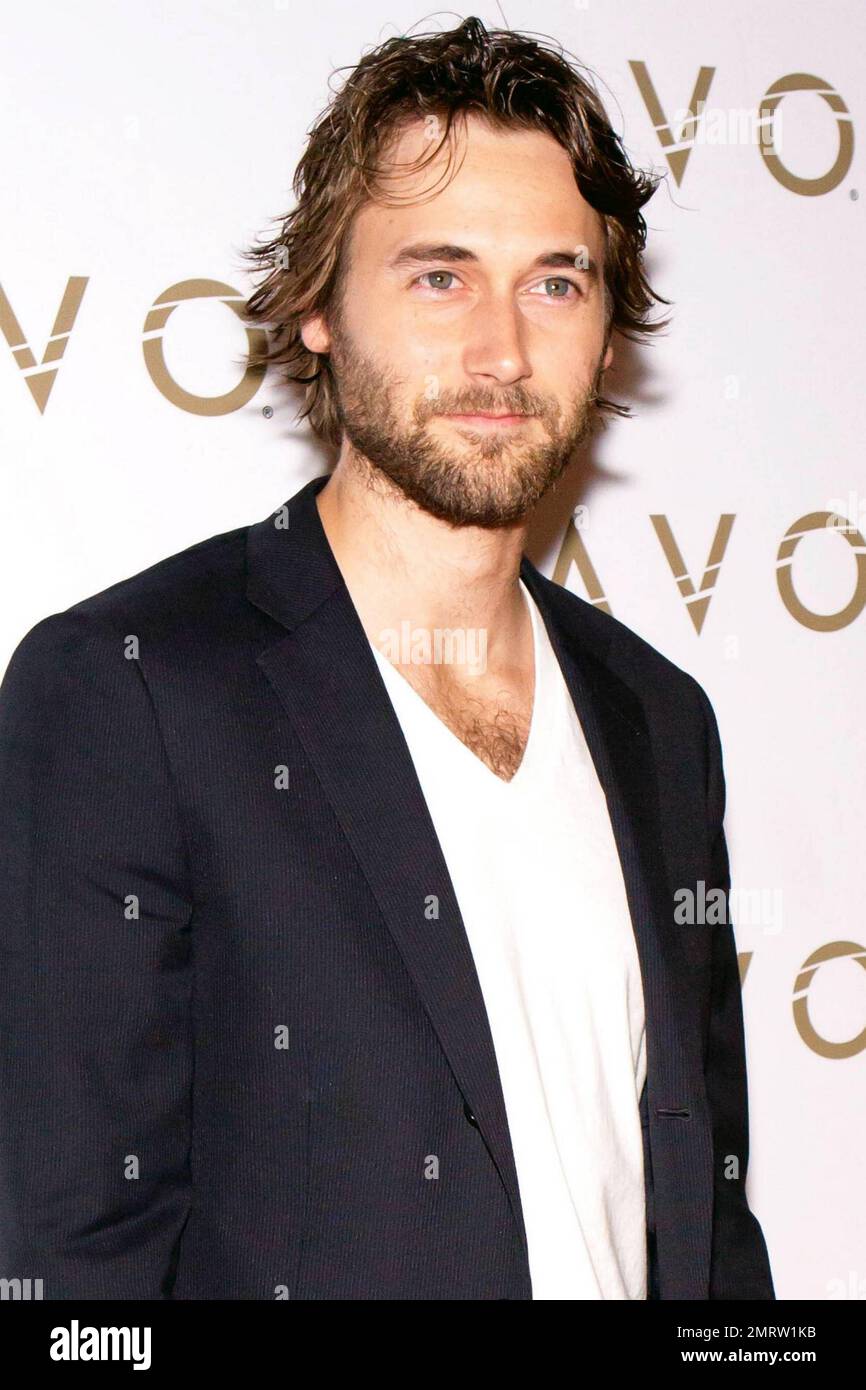 Actor Ryan Eggold arrives at Lavo Nightclub inside the Palazzo on Las Vegas Blvd. for a party to ...