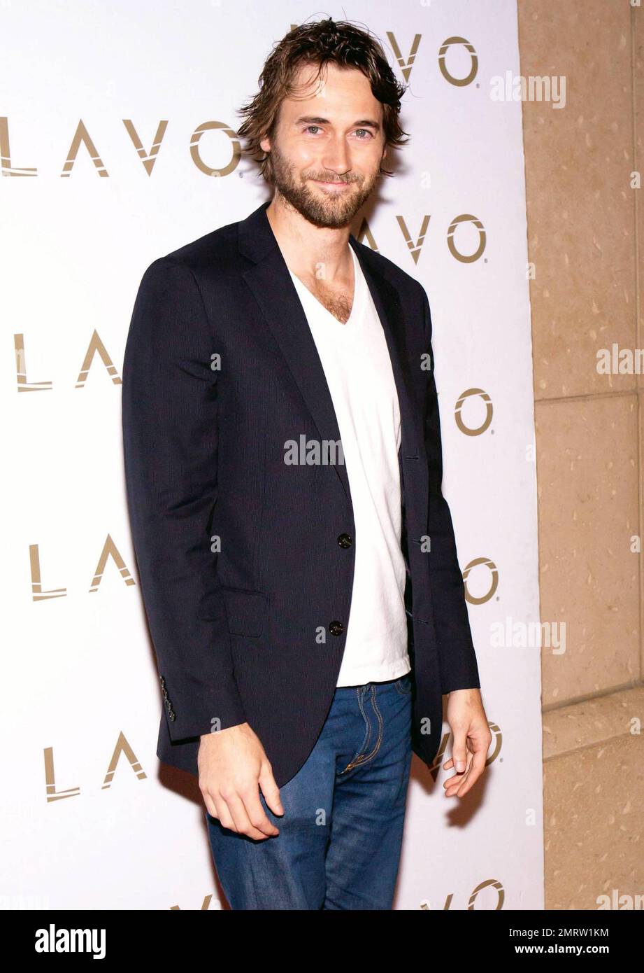 Actor Ryan Eggold arrives at Lavo Nightclub inside the Palazzo on Las ...